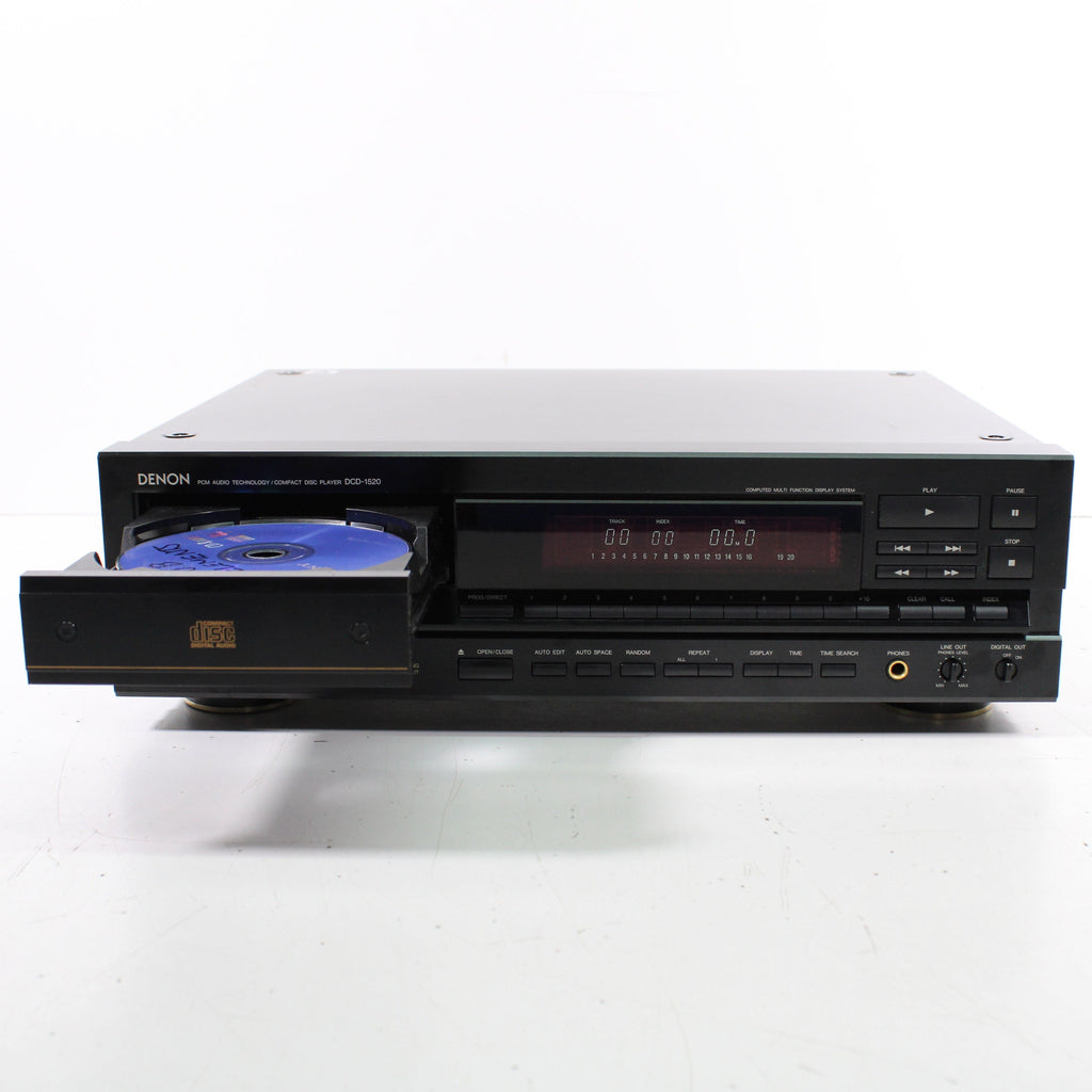 Denon DCD-1520 PCM Audio Technology Compact Disc CD Player (1988)