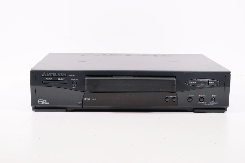 Mitsubishi HS-U776 SVHS VCR Video Cassette Recorder with S-Video