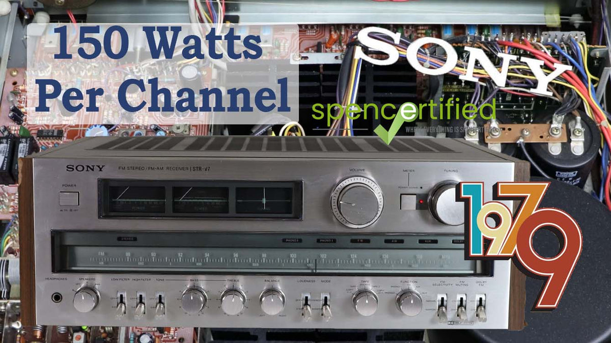 The Sony STR-V7 Home Stereo Amplifier Receiver System | The Best of it ...