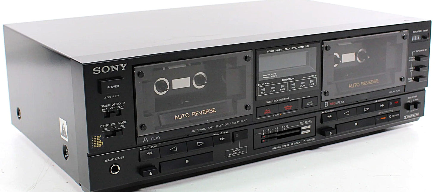 Refurbished, Serviced, High Quality Cassette Player Recorder Systems
