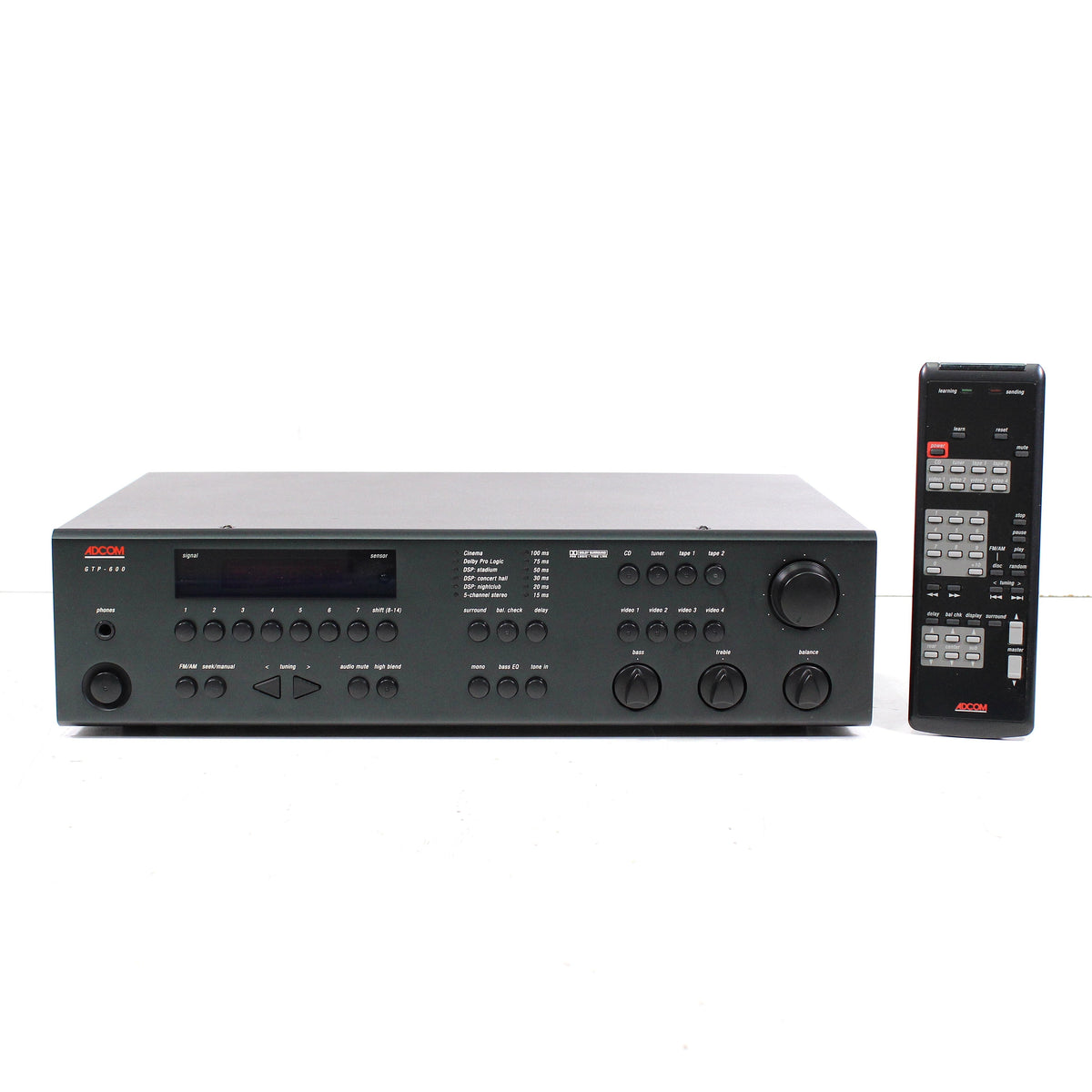 Adcom GTP-600 Surround Sound Tuner Preamp — SpenCertified
