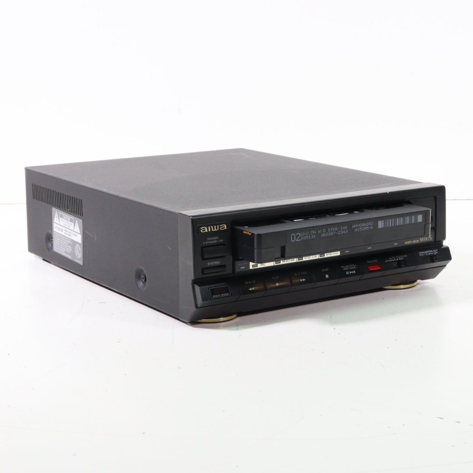Aiwa HV-M110SU VCR Video Cassette Recorder with Multi Converter ...