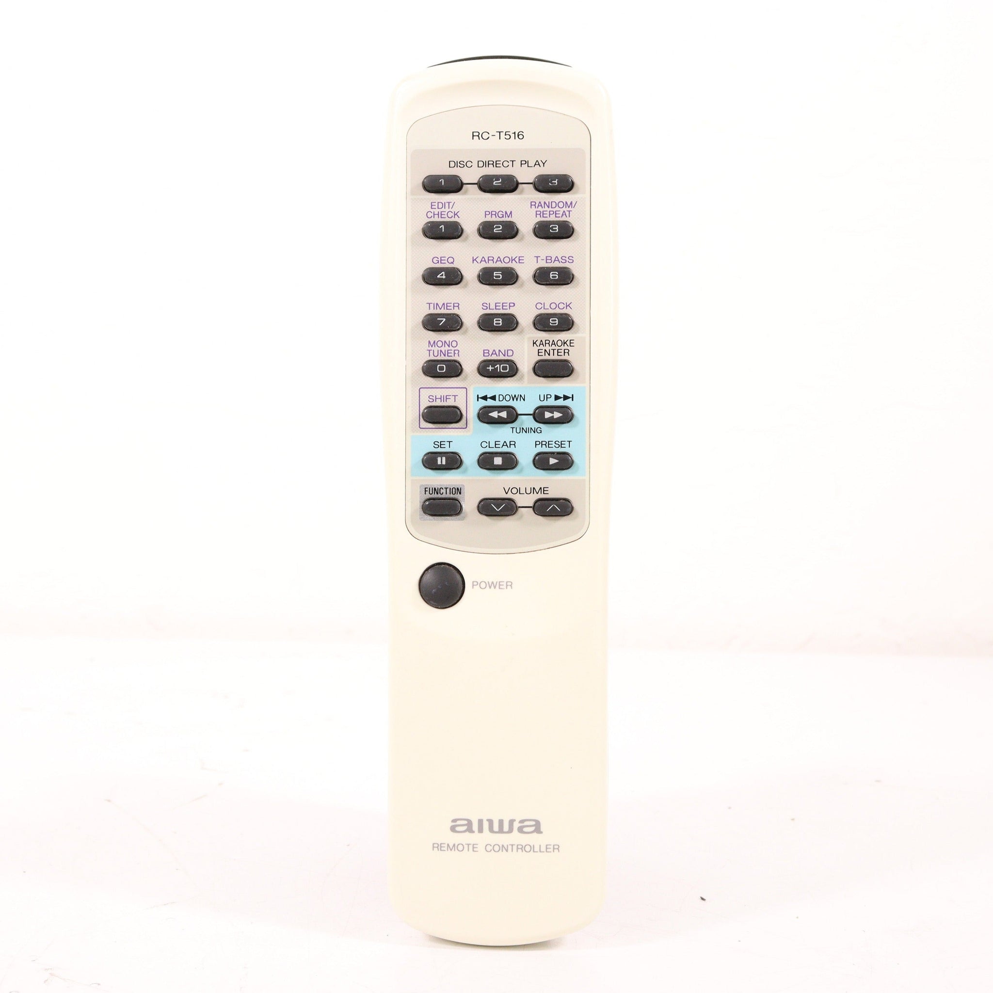Aiwa RC-T516 Remote Control for CD Stereo System NSX-A800 and More