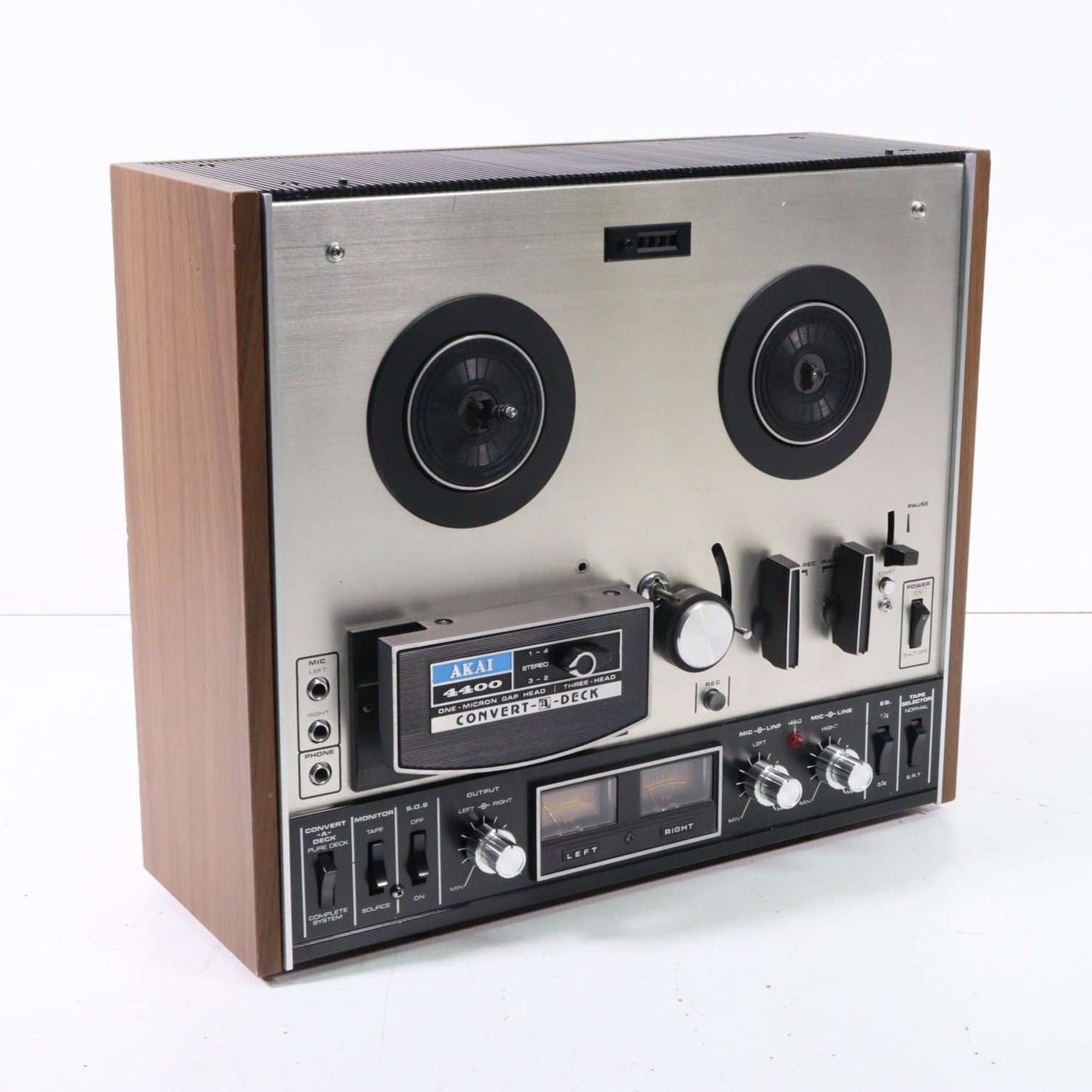 Akai 4400 Stereo Convert-A-Deck Reel-to-Reel Tape Deck (AS IS ...