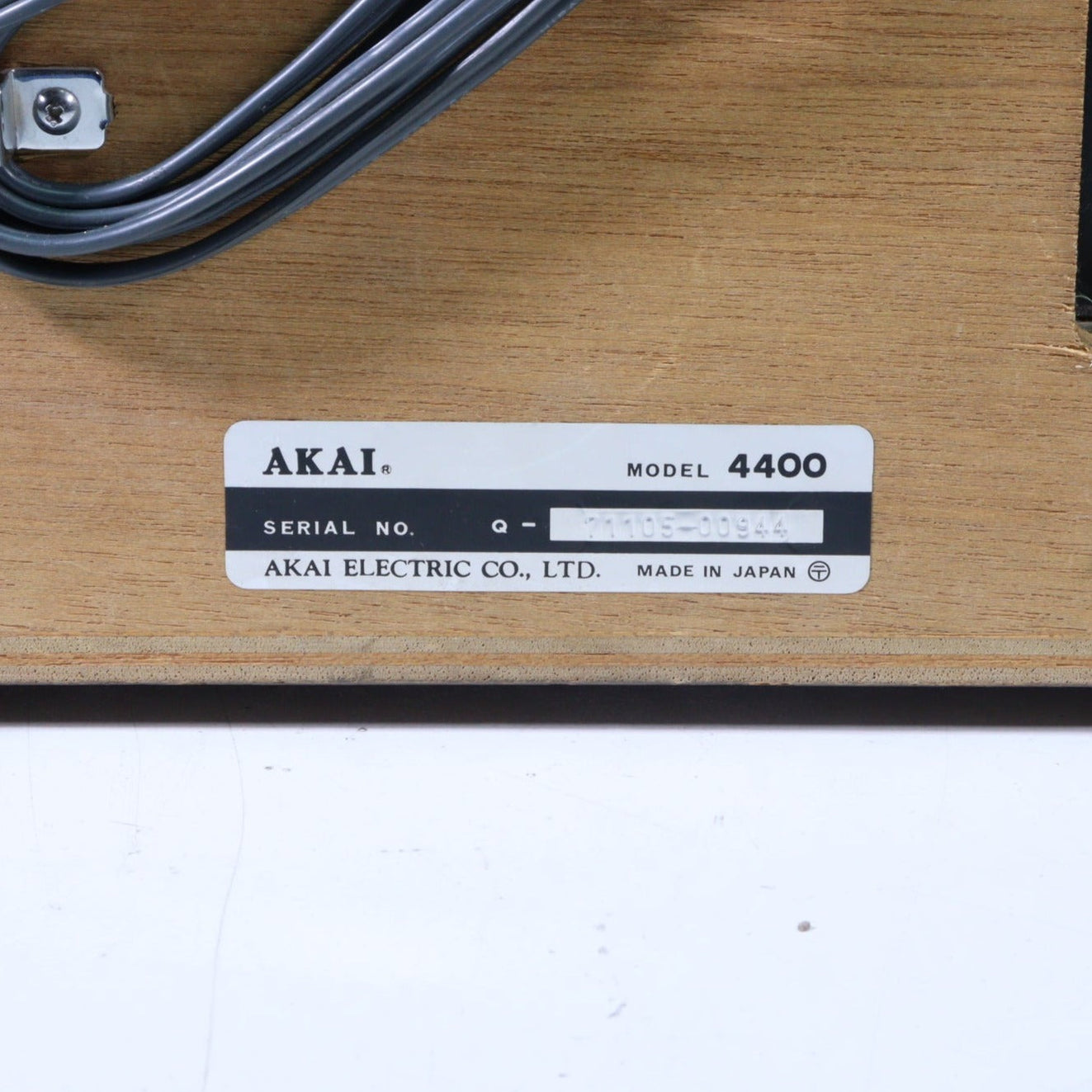 Akai 4400 Stereo Convert-A-Deck Reel-to-Reel Tape Deck (AS IS ...