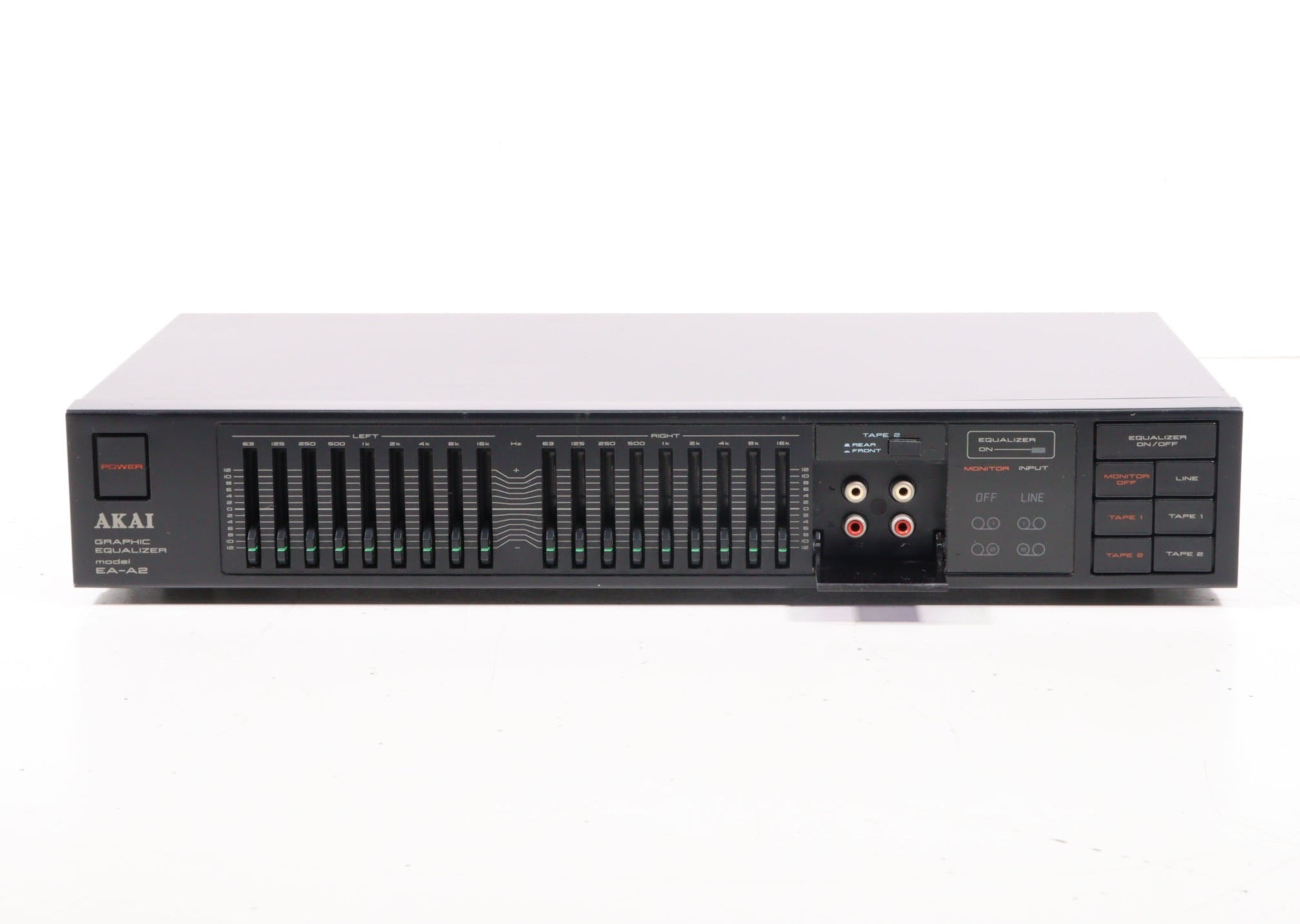 Akai EA-A2 9-Band Stereo Graphic Equalizer with Front Audio Input