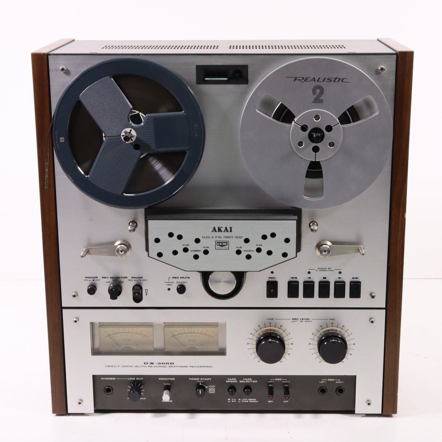 Akai GX-266D Reel-to-Reel Tape Deck Recorder Player — SpenCertified