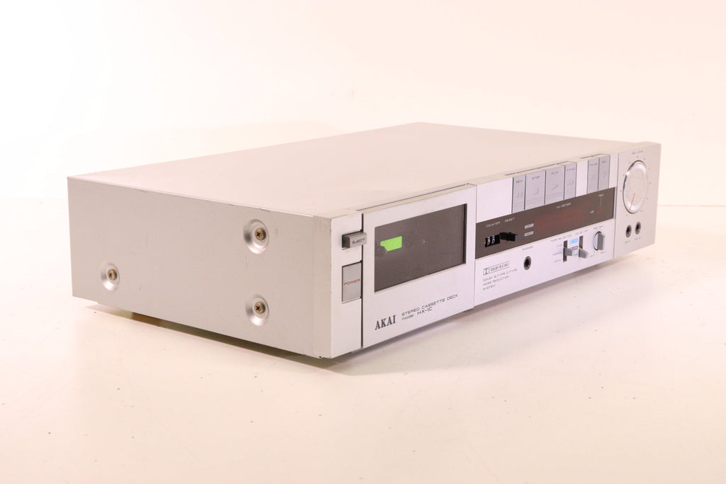Akai HX-1C Stereo Single Cassette Deck with Dolby C Noise Reduction