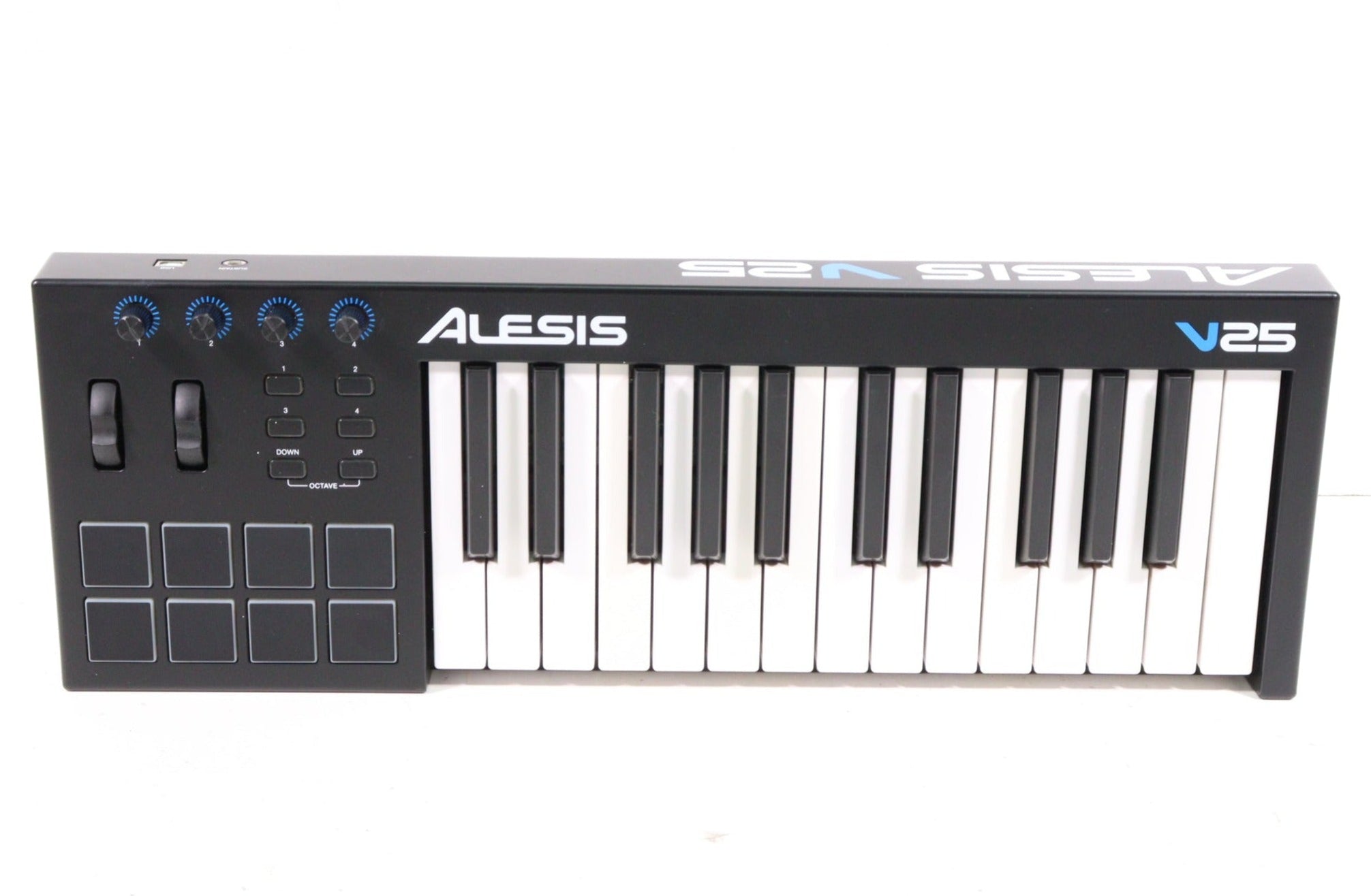 Alesis V25 25-Key Portable Electric Piano Keyboard System — SpenCertified