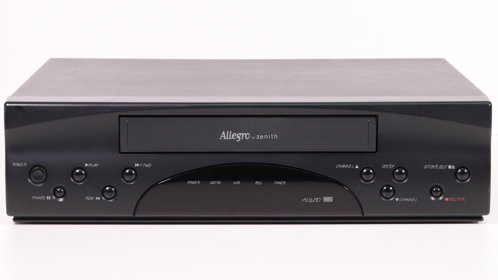 Allegro Zenith ALG210 VCR VHS Player Recorder