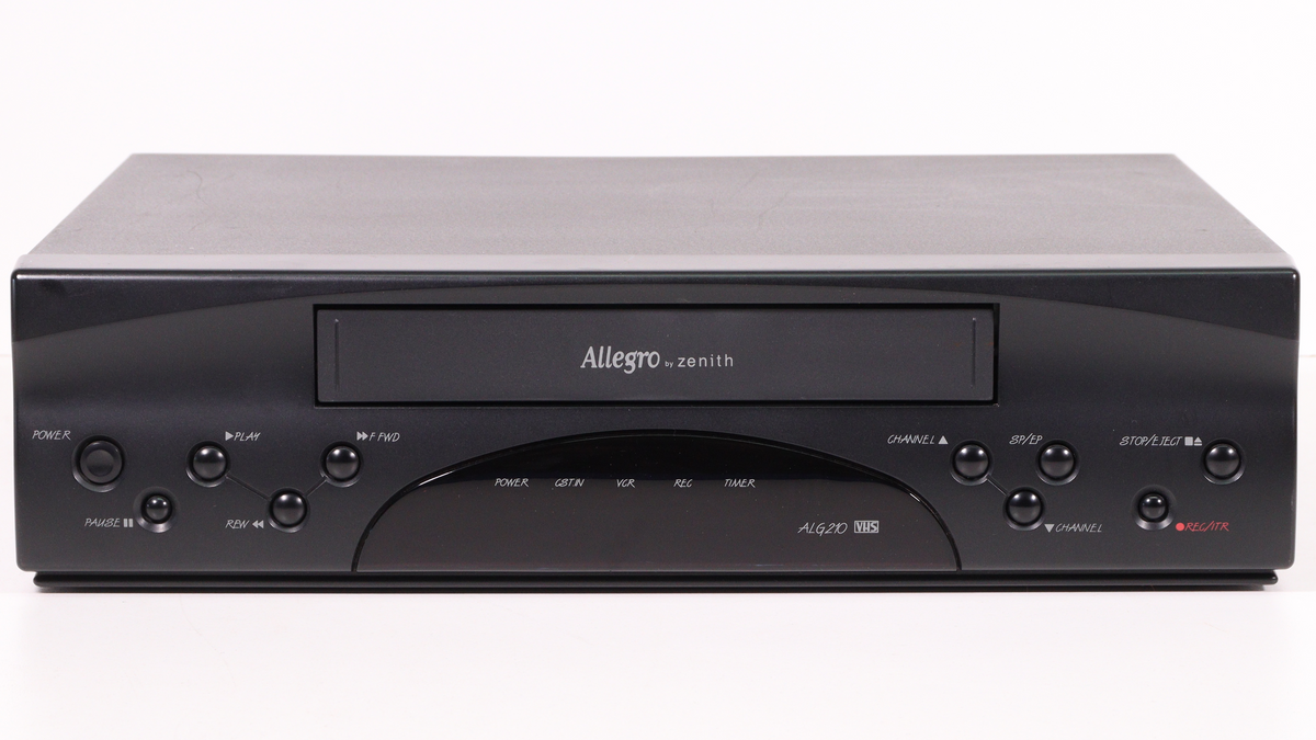 Allegro Zenith ALG210 VCR VHS Player Recorder — SpenCertified