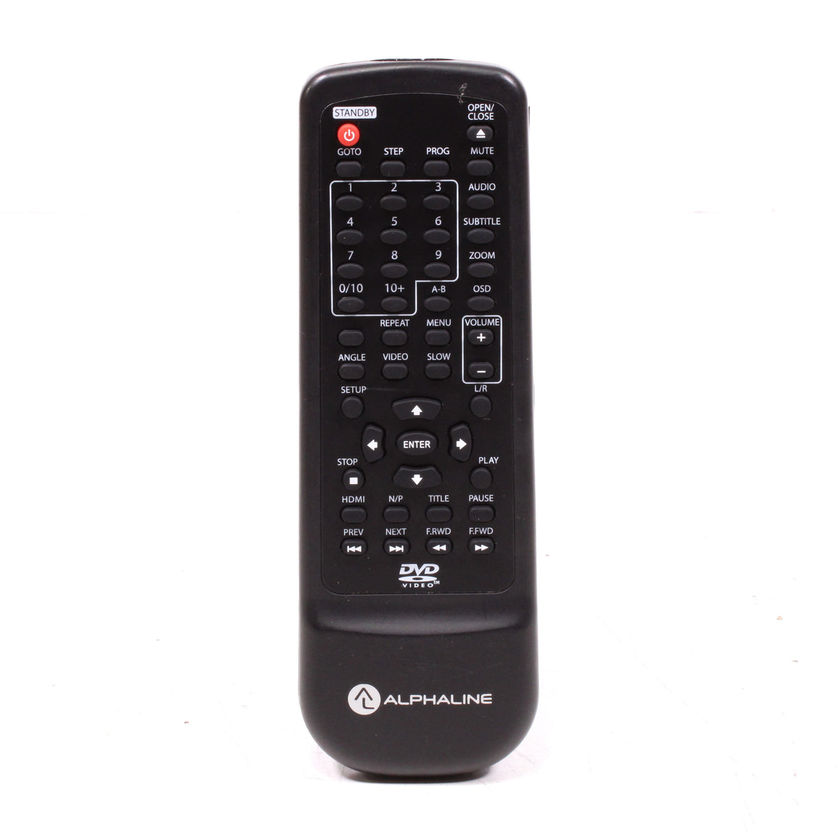 Alphaline JL-168 Remote Control for DVD Player — SpenCertified