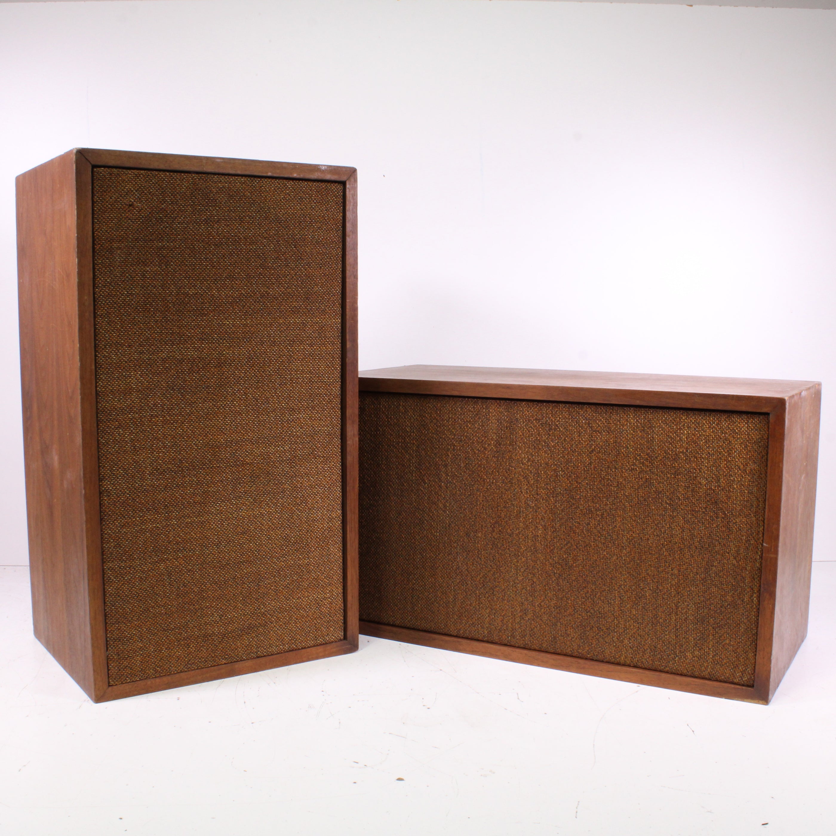 Altec Lansing 886A Vintage Home Loudspeaker Pair Wood Veneer (AS IS ...
