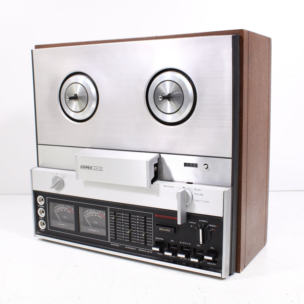 Ampex AX-50 Reel-to-Reel Stereo Tape Recorder Deck (1971) — SpenCertified