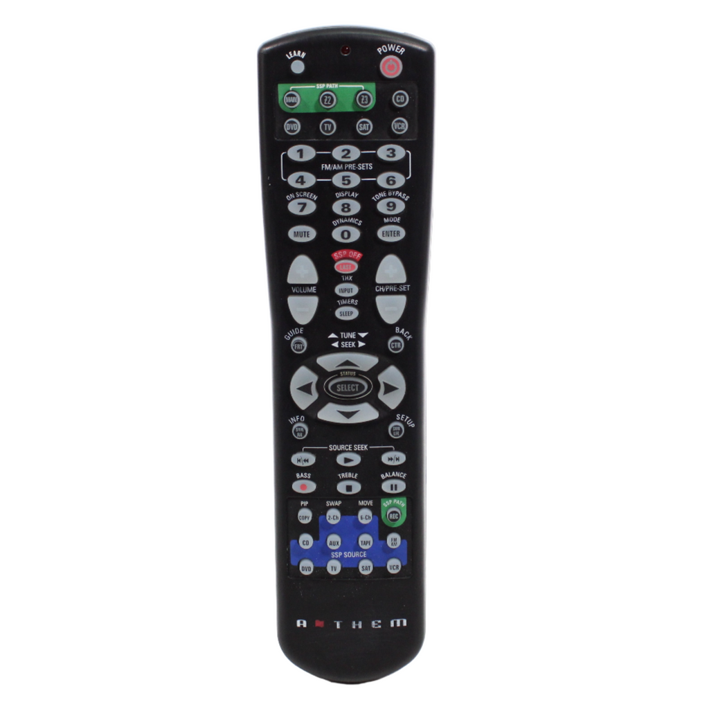 Anthem URC-48C20BJ0-005 Remote Control for AV Processor Statement D2V