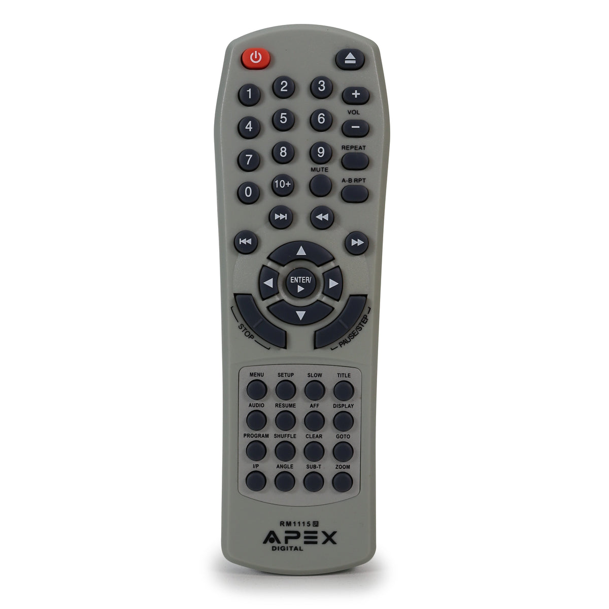 Apex RM1115 Remote Control for DVD Player AD-1115 — SpenCertified