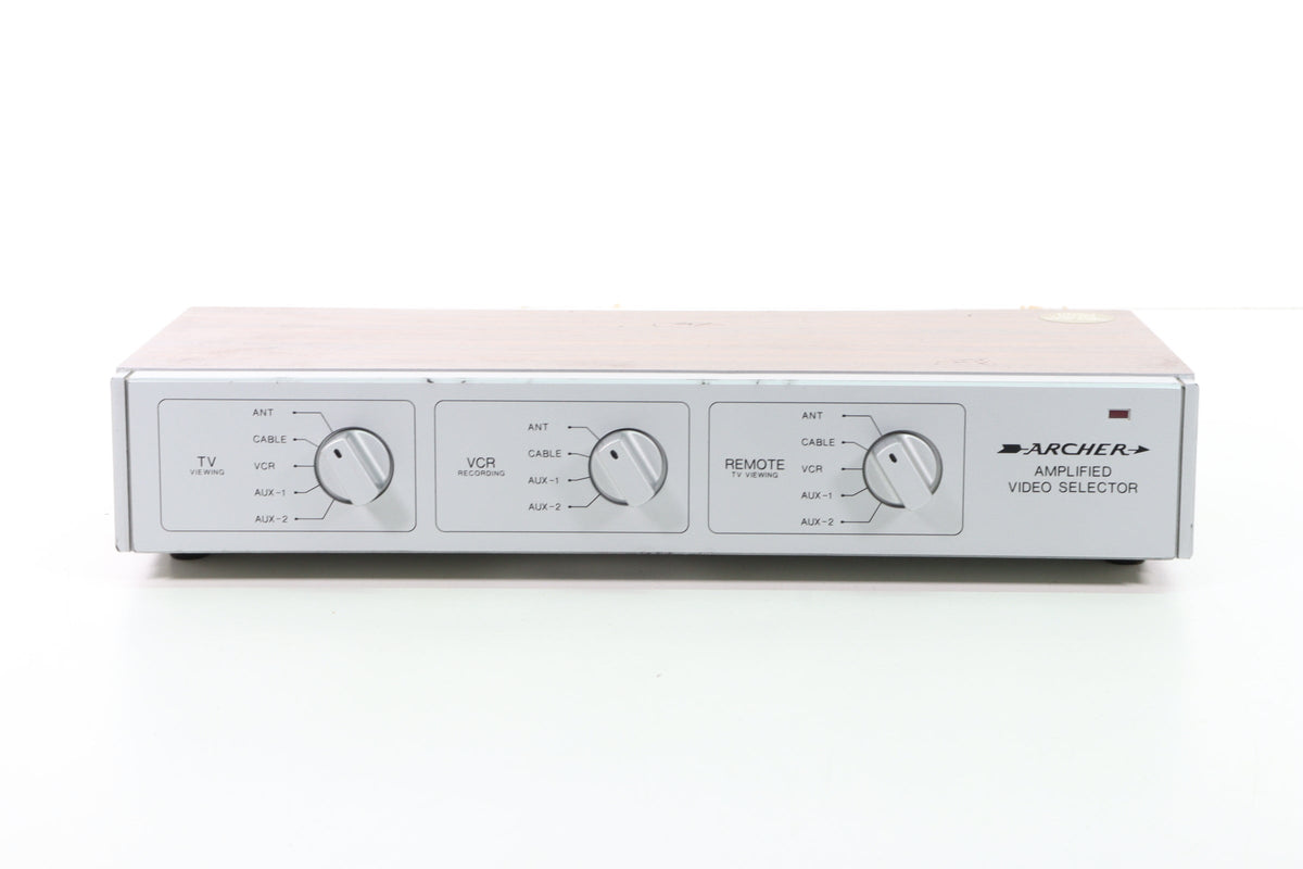 Archer No. 15-1262 Amplified Video Selector Dolby Surround Made in Jap ...
