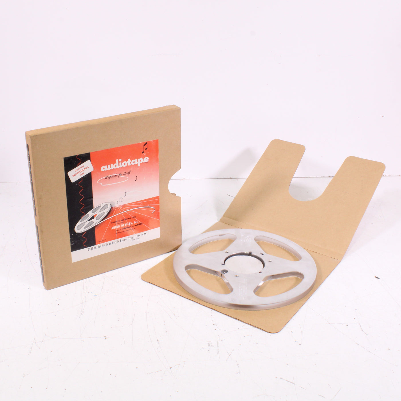 Audiotape 10" Reel Vintage Magnetic Recording Tape — SpenCertified