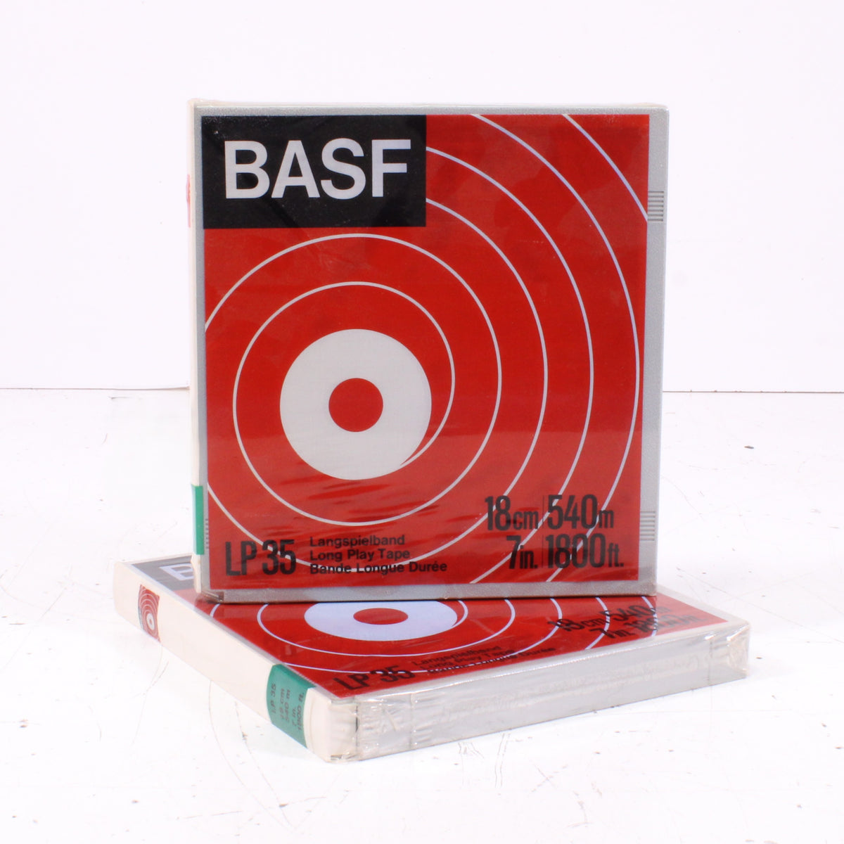 BASF LP35 7" 1800 ft (540m) Magnetic Tape Reel — SpenCertified