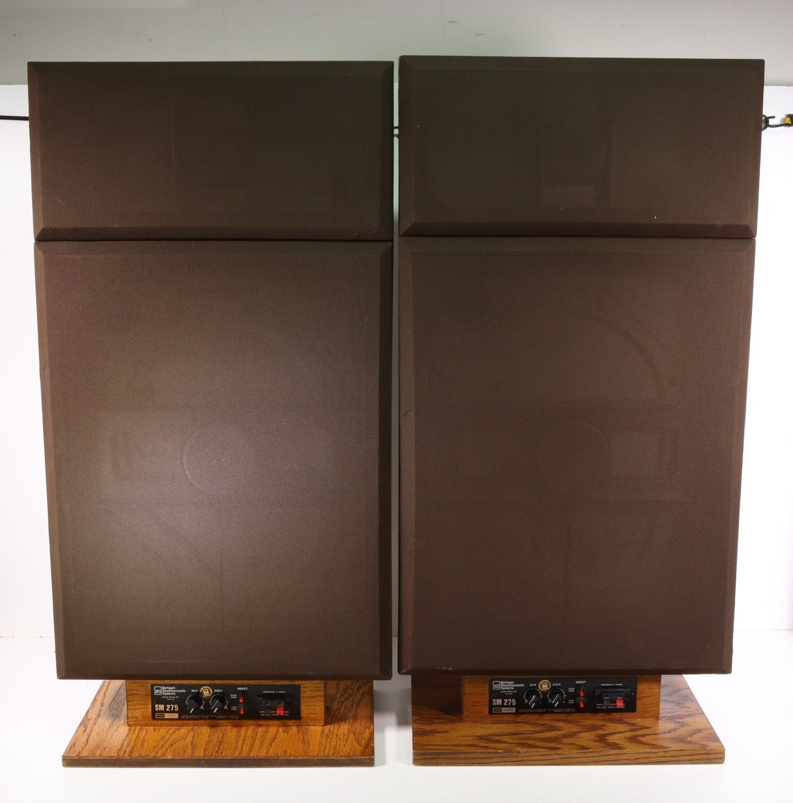 BES Bertagni SM275 Vintage Floorstanding Speaker Pair
