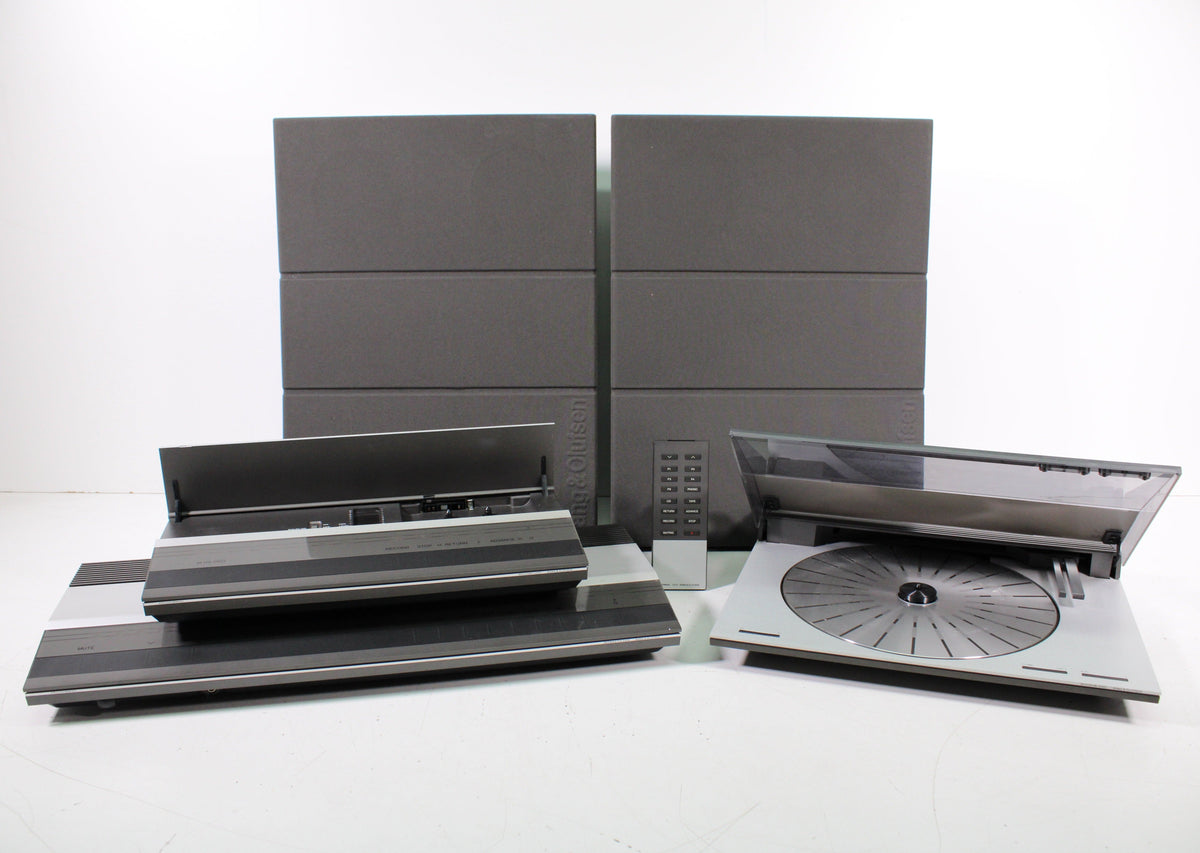 B&O Audio System Bundle (BeoSystem 3300: Speaker Pair, Receiver, Casse ...