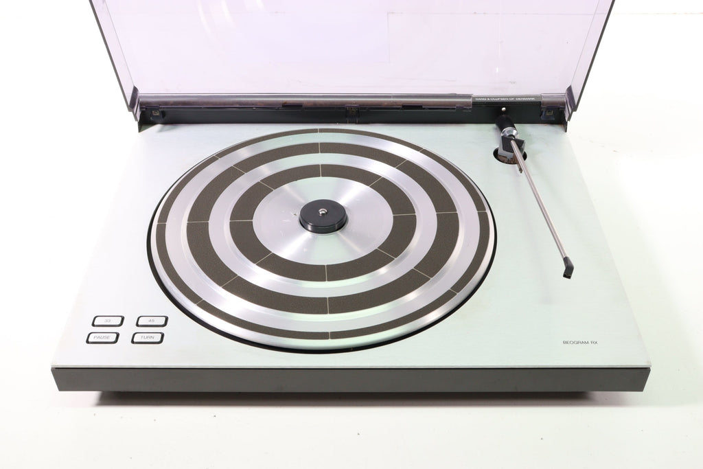 B&O Bang & Olufsen Beogram RX Turntable Silver & Black