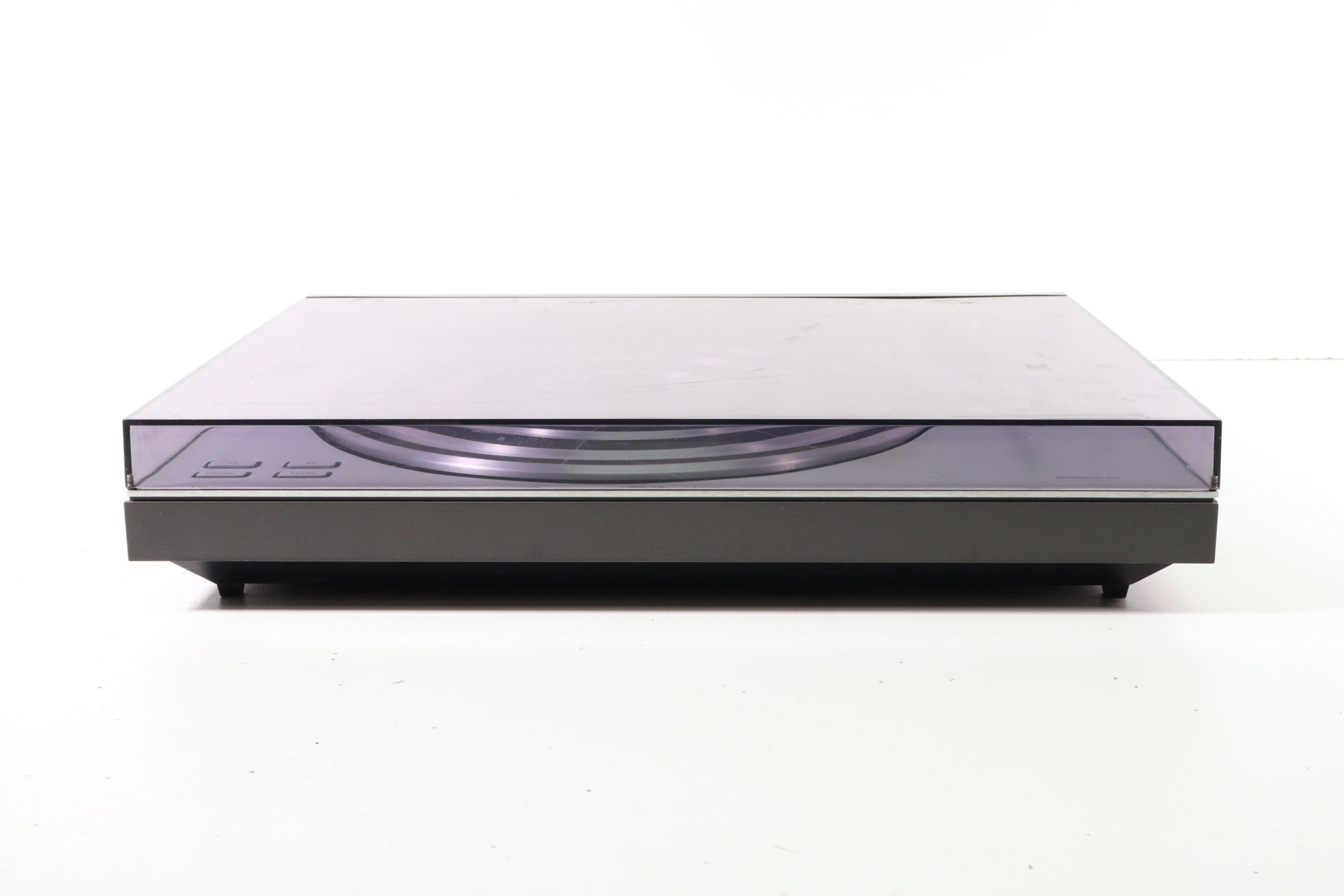 B&O Bang & Olufsen Beogram RX Turntable Silver & Black — SpenCertified