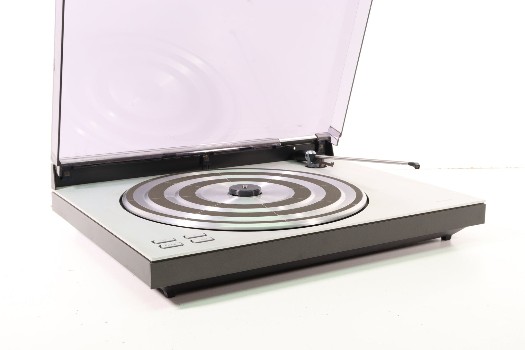 B&O Bang & Olufsen Beogram RX Turntable Silver & Black