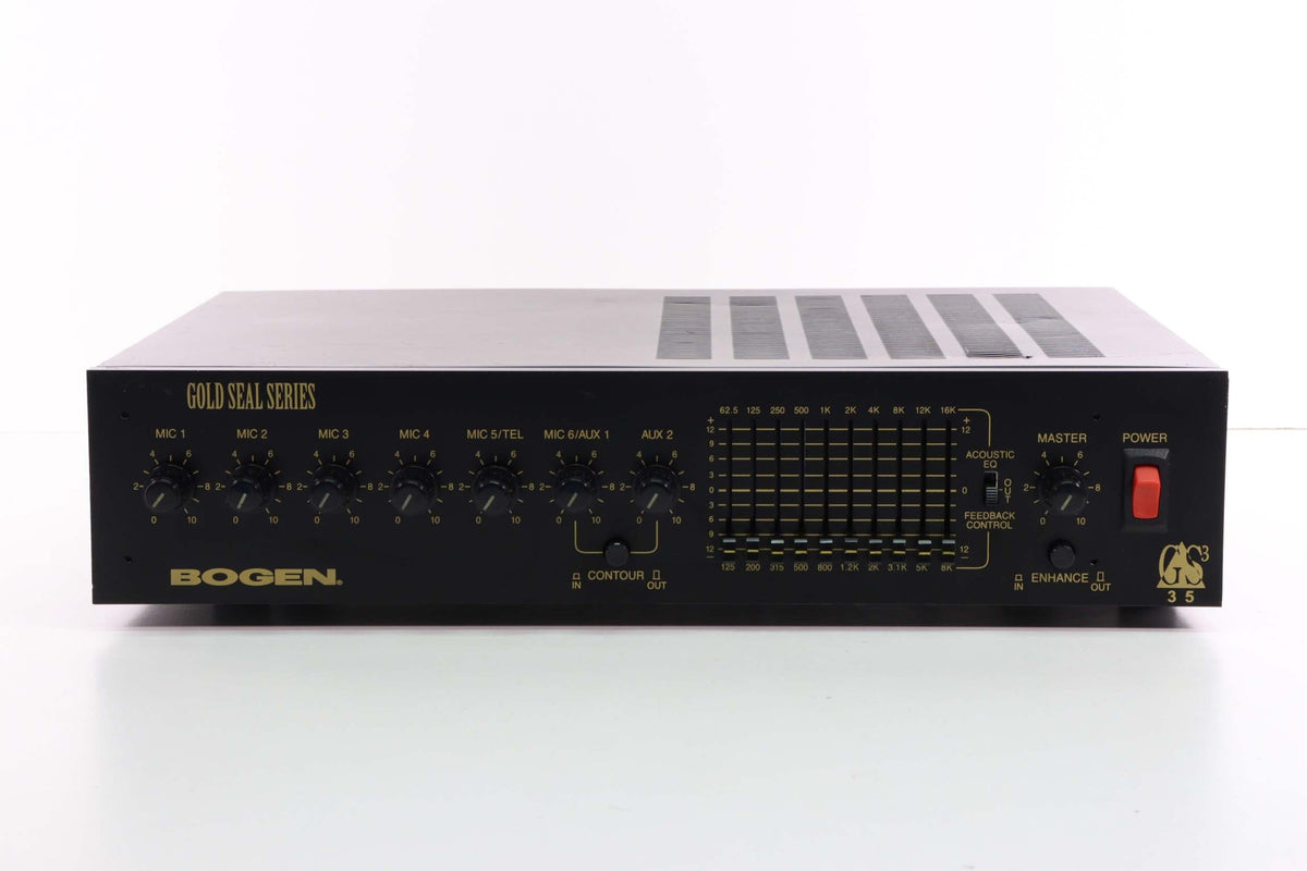 BOGEN GS35 Gold Seal Series Amplifier — SpenCertified