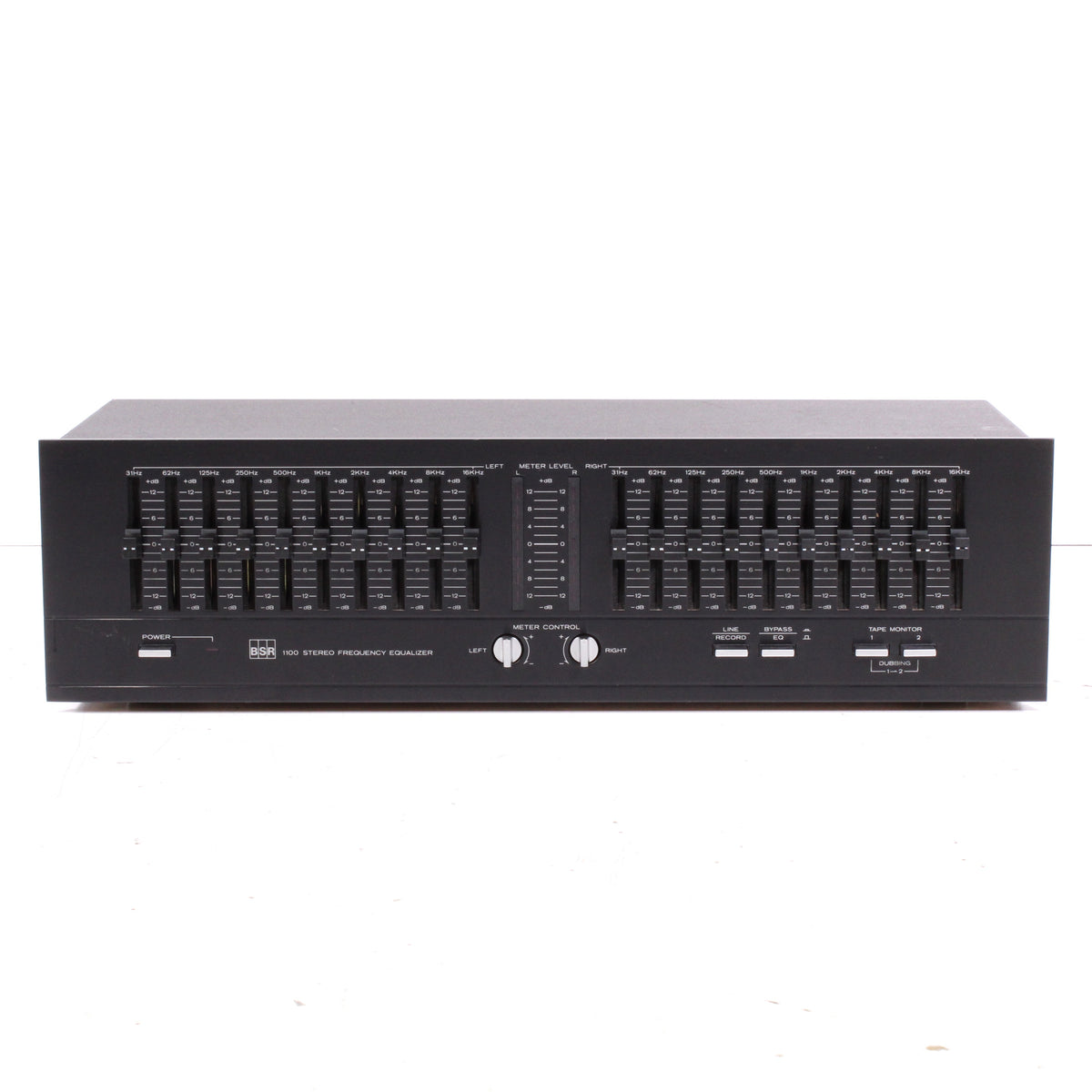 BSR 1100 10-Band Stereo Graphic Equalizer (1985) — SpenCertified