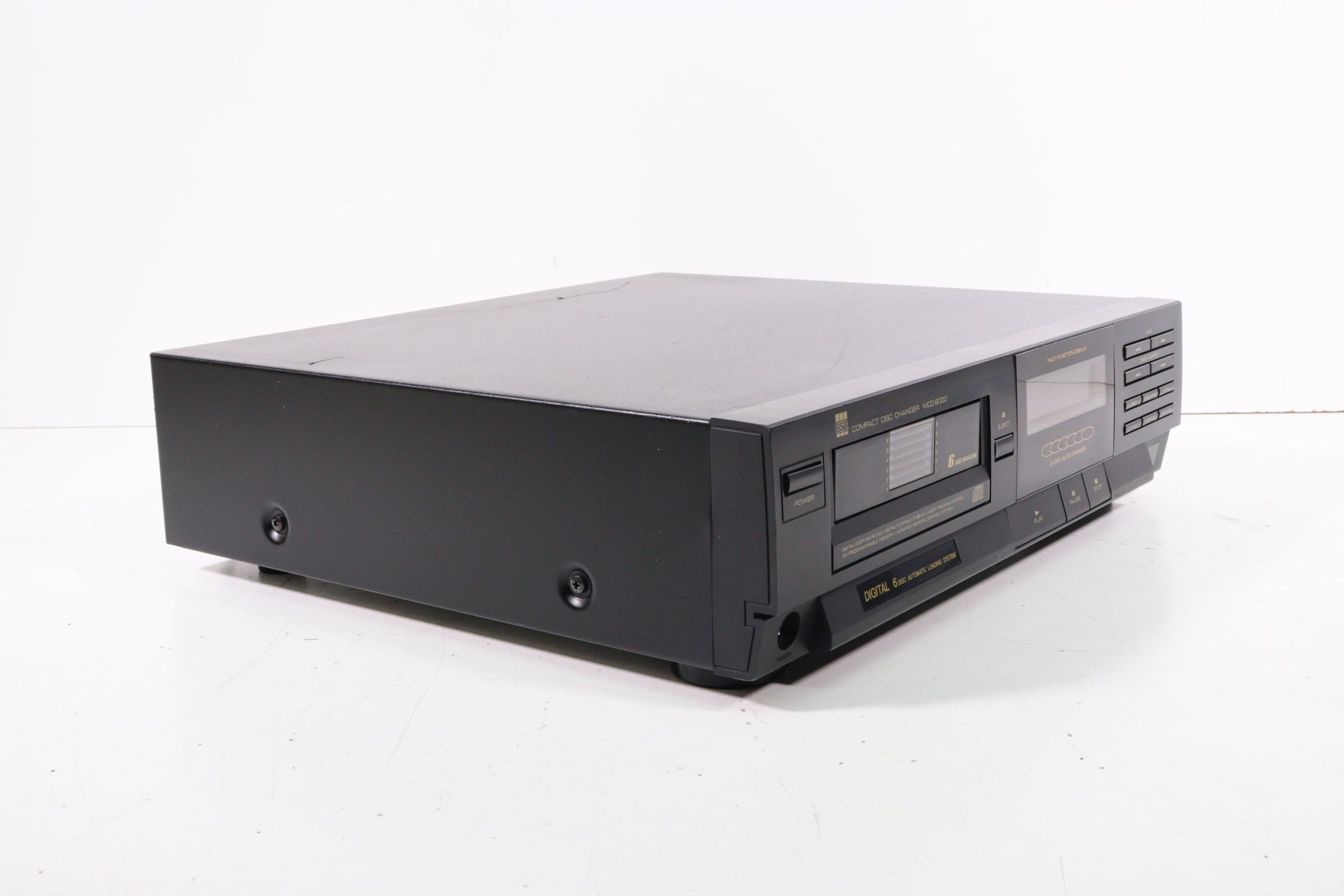 BSR MCD 8000 6-Disc Magazine CD Compact Disc Changer — SpenCertified
