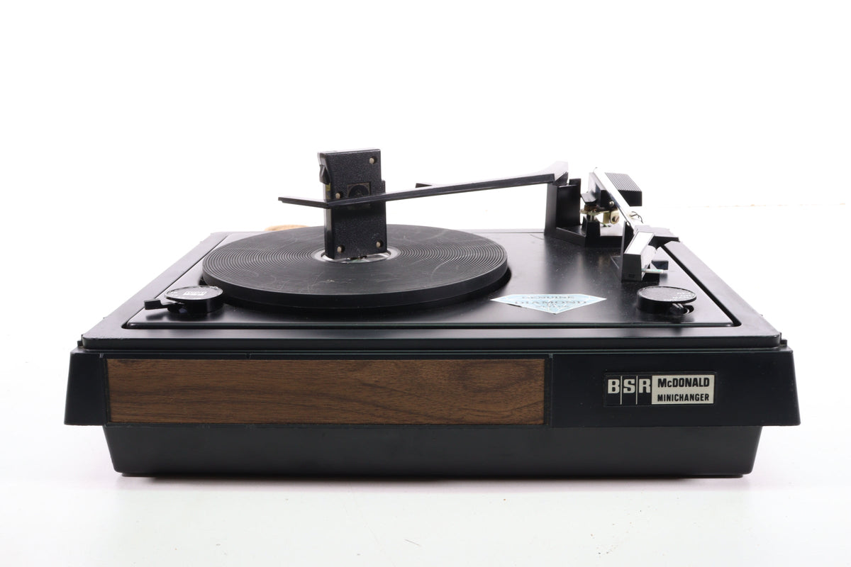 BSR McDonald 1000X Minichanger Turntable — SpenCertified