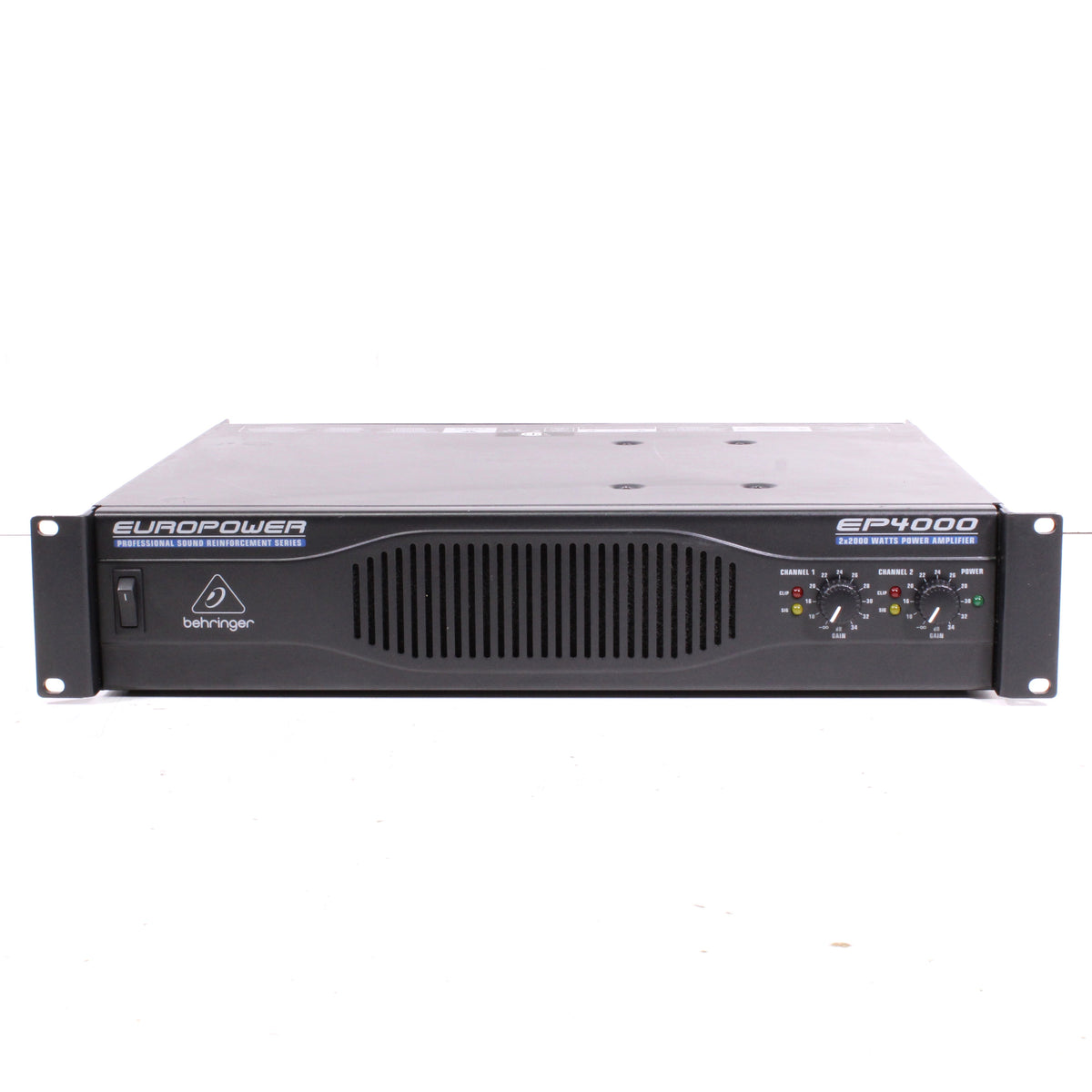 Behringer EUROPOWER EP4000 Stereo Power Amplifier — SpenCertified