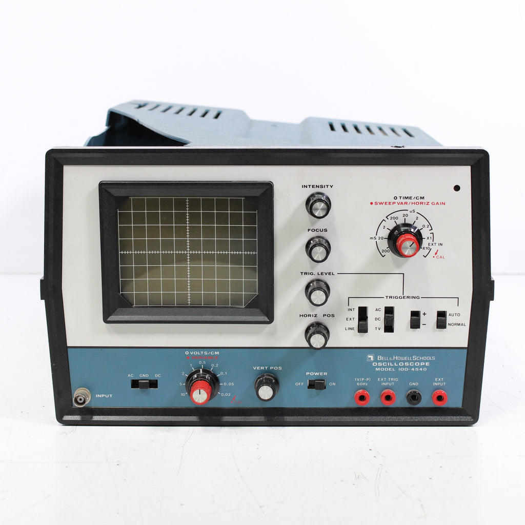 Bell & Howell Schools IOD-4540 5MHz Single-Trace Oscilloscope (AS IS)