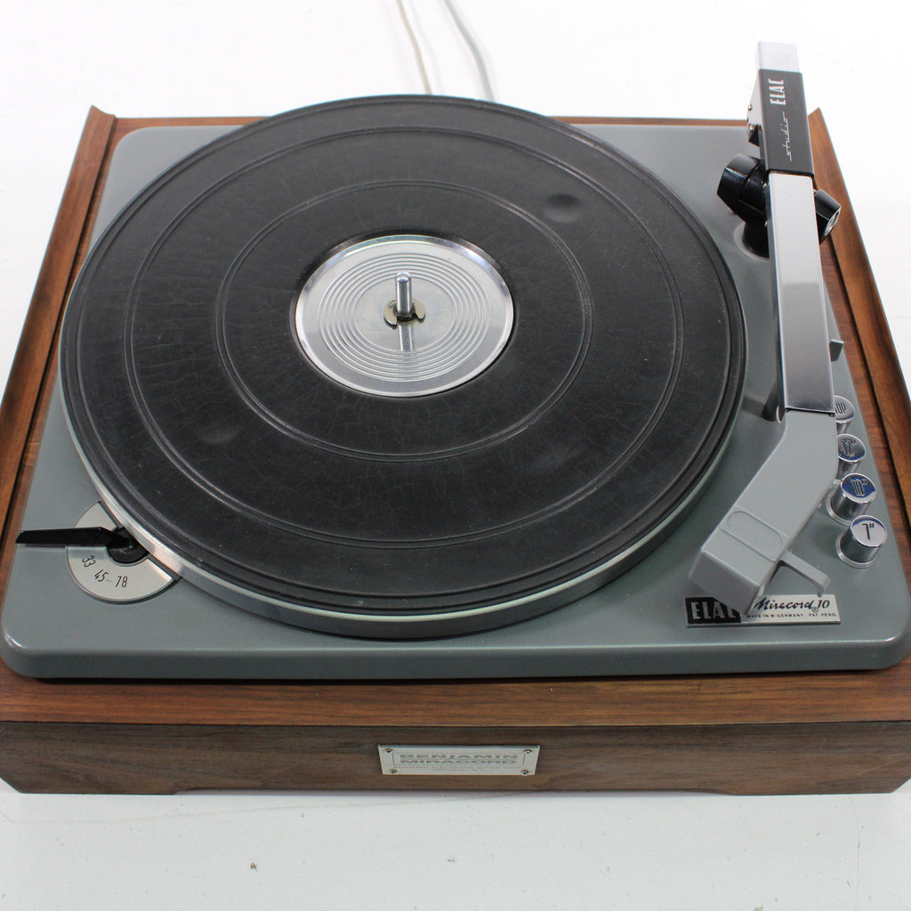 Benjamin ELAC Miracord 10 Vintage Idler Drive Turntable