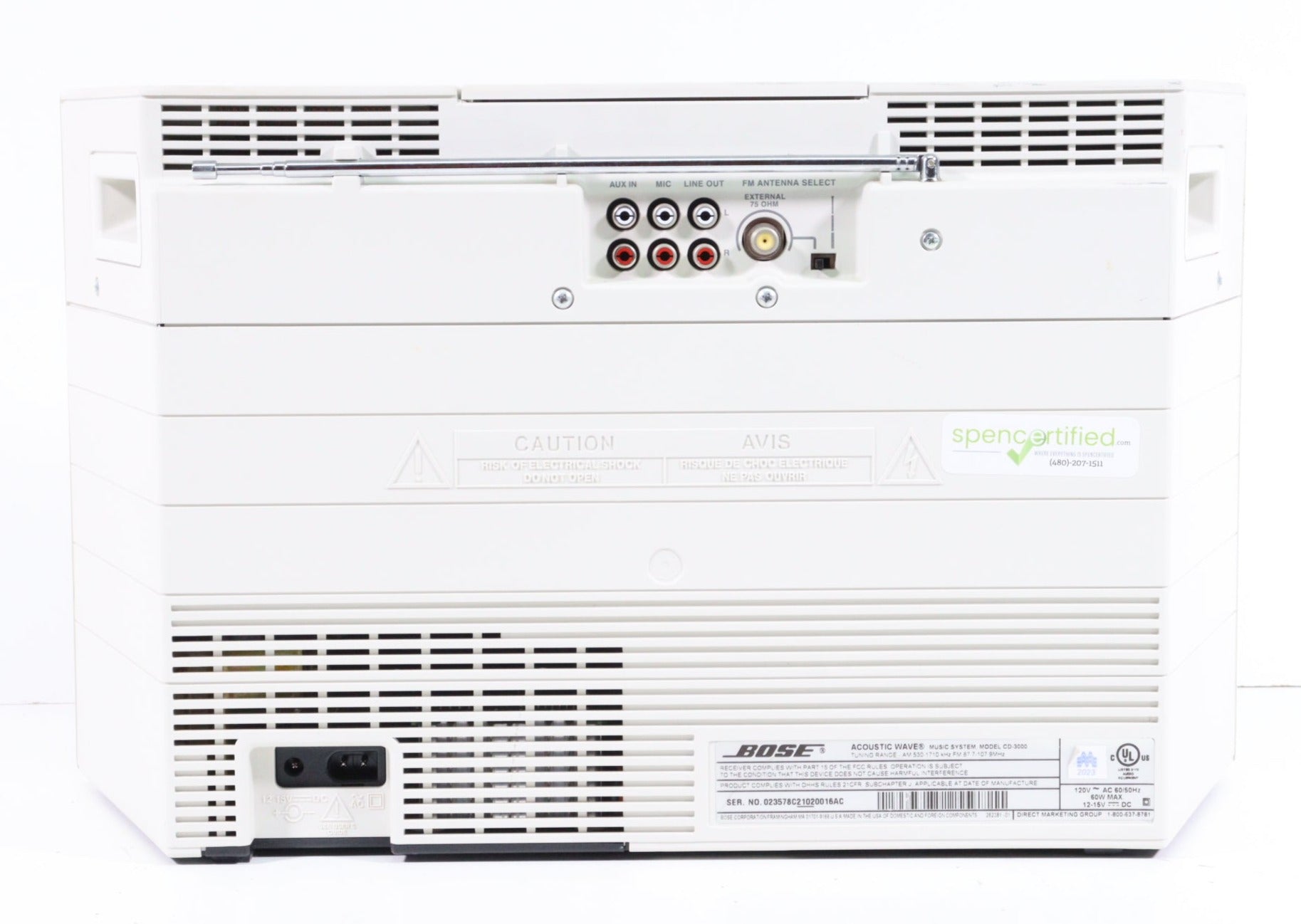 Bose CD3000 Acoustic Wave Music System CD Player AM FM Radio