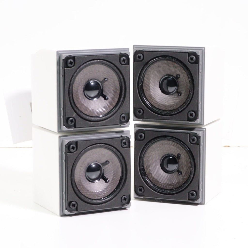 Bose Cube Speakers Swivel Dual Design Set of 2 (White)
