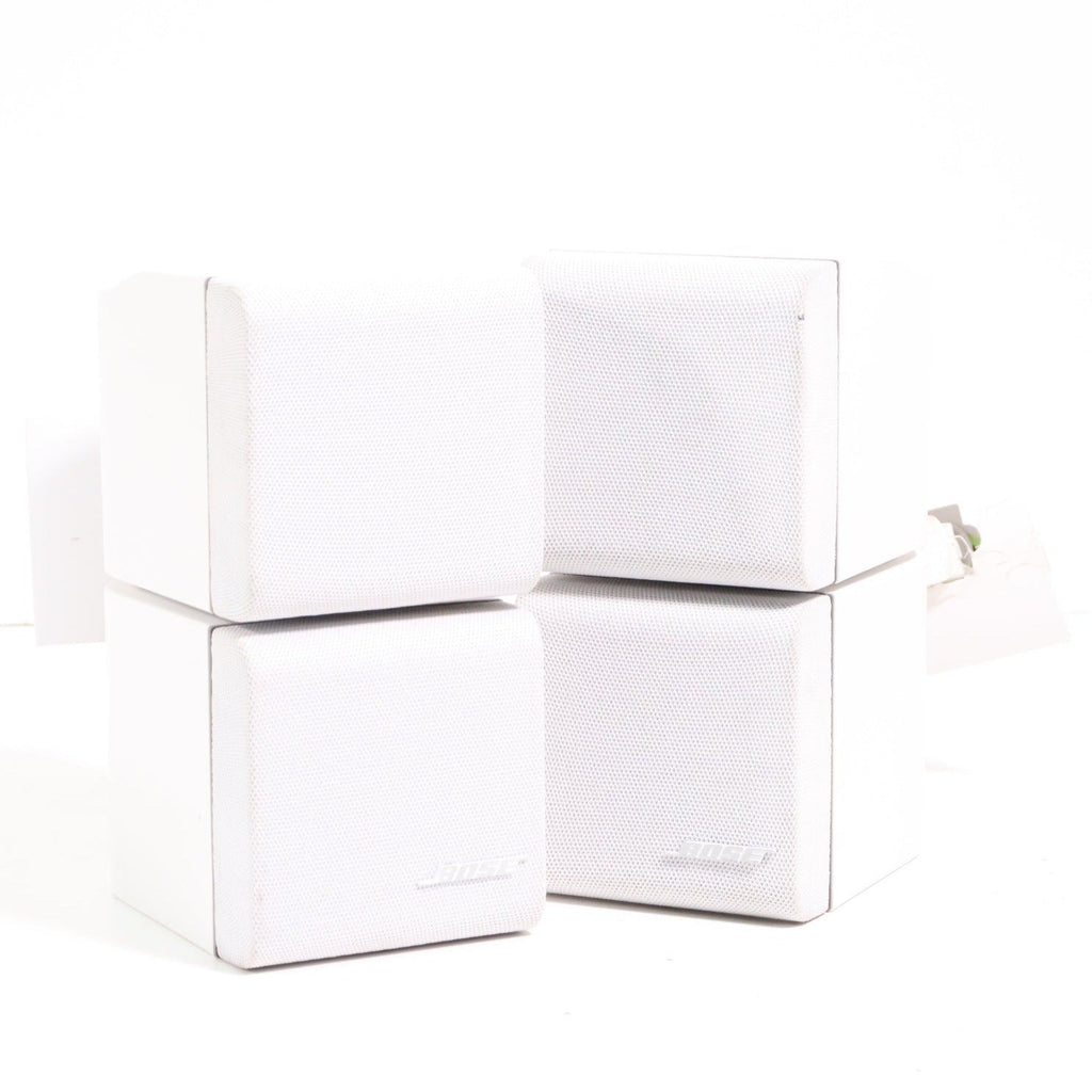 Bose Cube Speakers Swivel Dual Design Set of 2 (White)