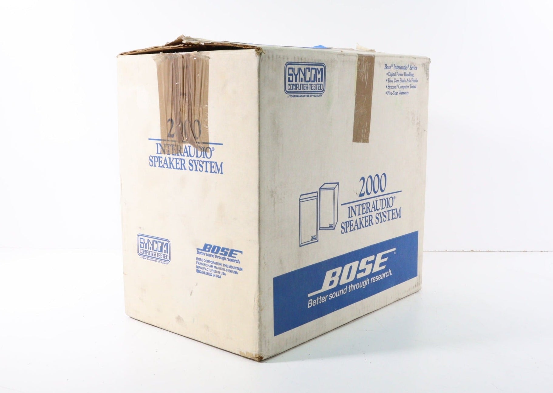 Bose Interaudio 2000 Series Front Port Bookshelf Speaker Pair (with Or ...