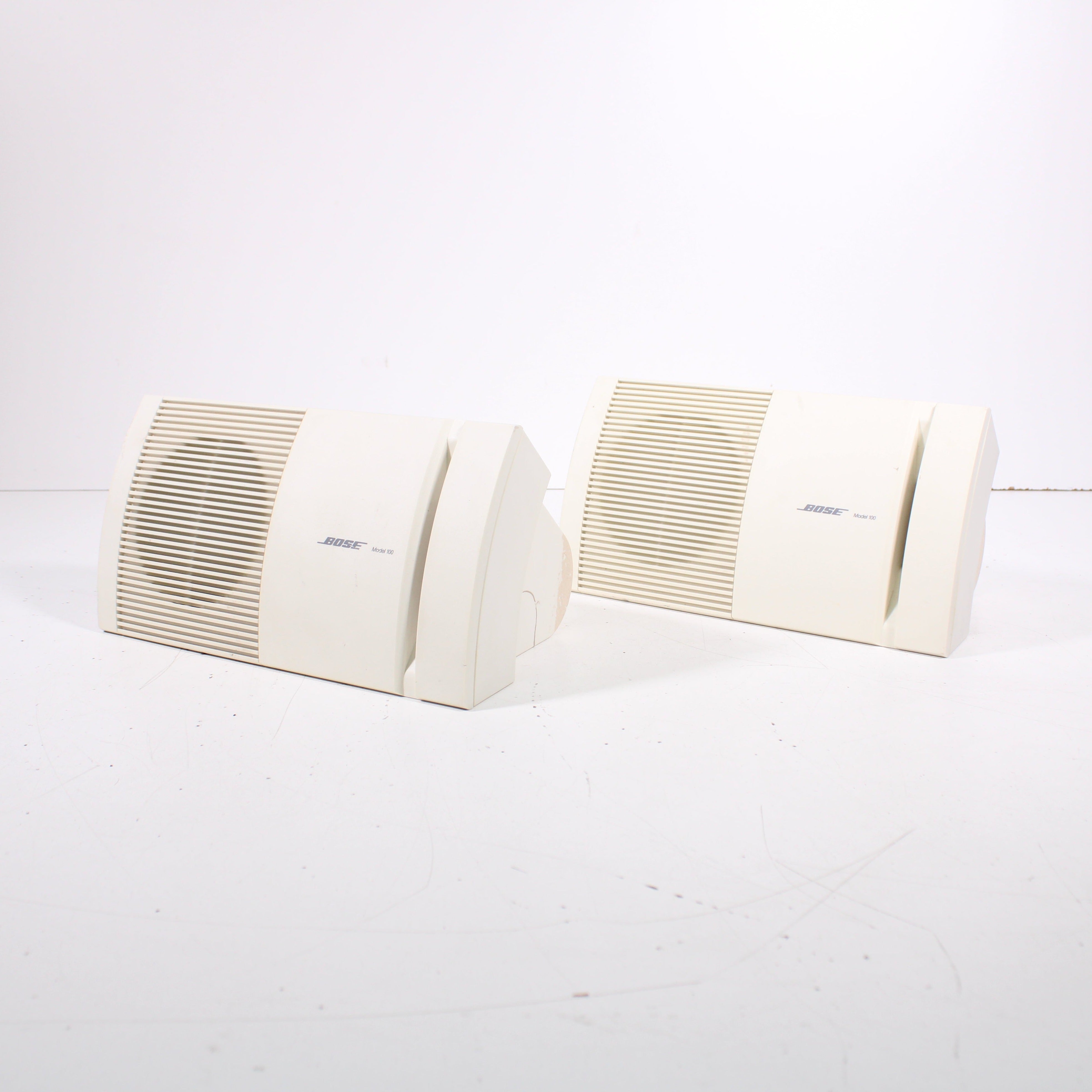 Bose Model 100 Compact Speaker Pair (Cream)