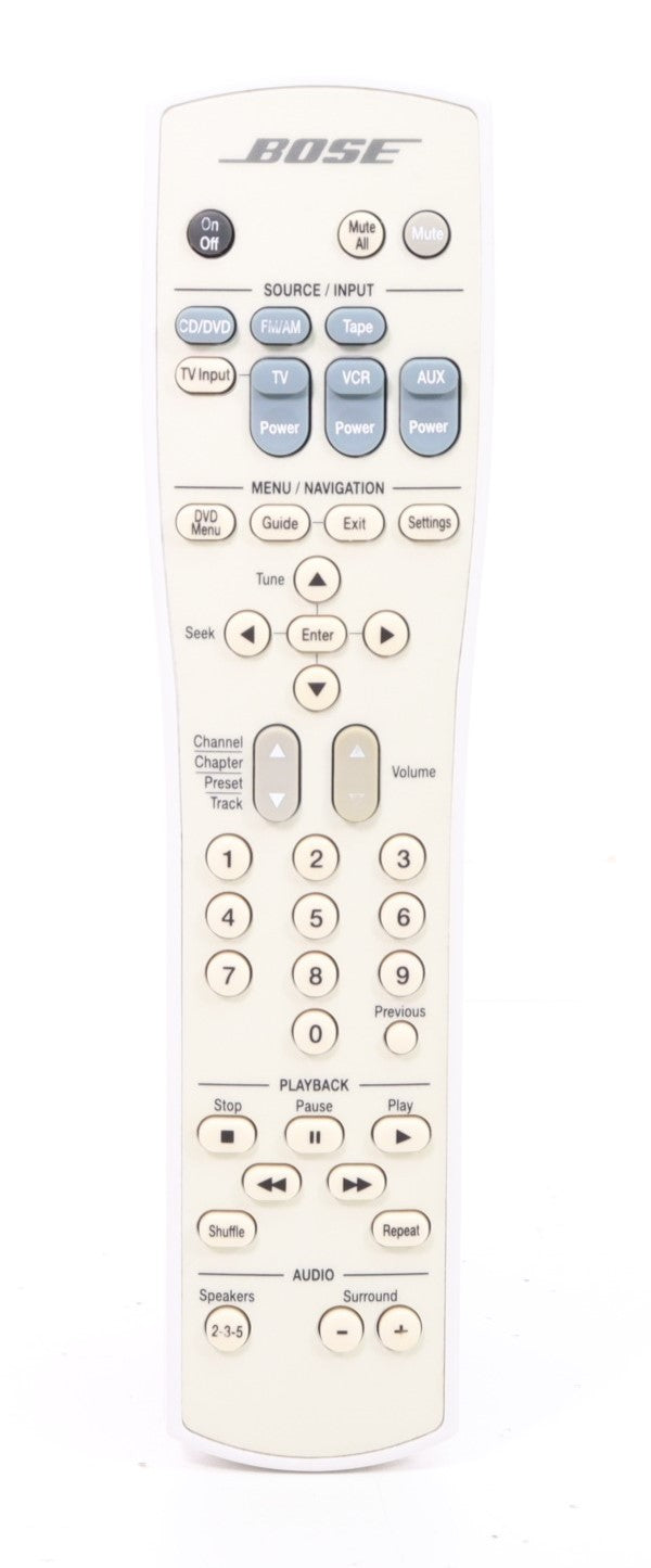Bose RC28T1-27 Remote Control for Home Entertainment System Bose Lifes ...