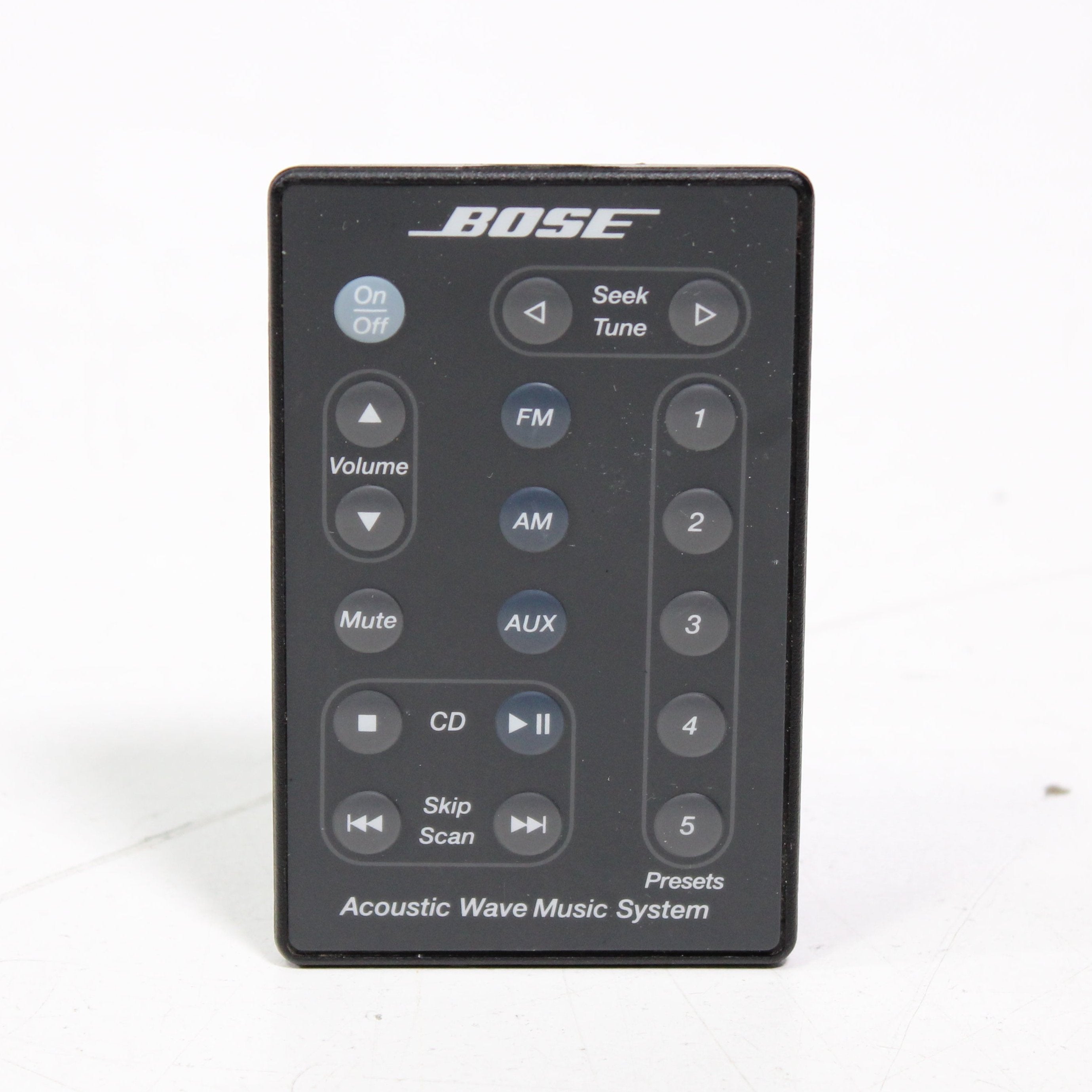 Bose Remote Control for Acoustic Wave Music System Black