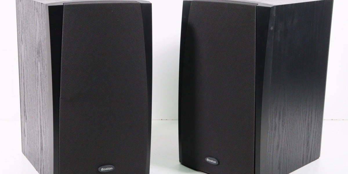 Boston Acoustics CR85 Bookshelf Speaker Pair with MagnaGuard Magnetic ...