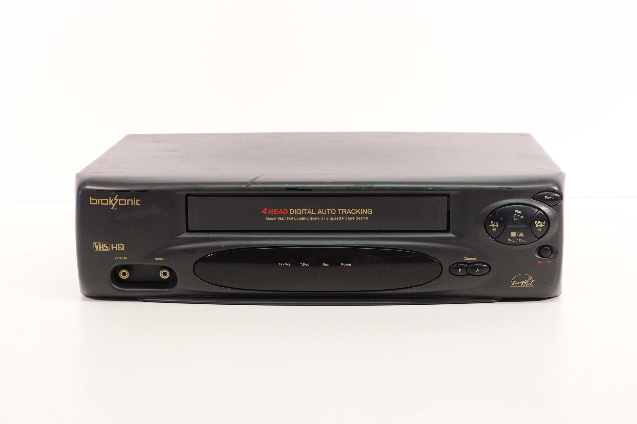 Broksonic VHSA-6741CTTCT VCR VHS Player Recorder — SpenCertified