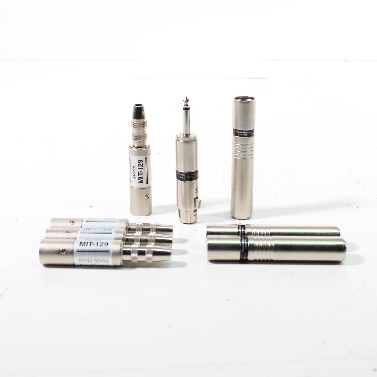 Bundle of Audio Transformers Adaptors for Mics (MIT-129, 274-017c, 274 ...