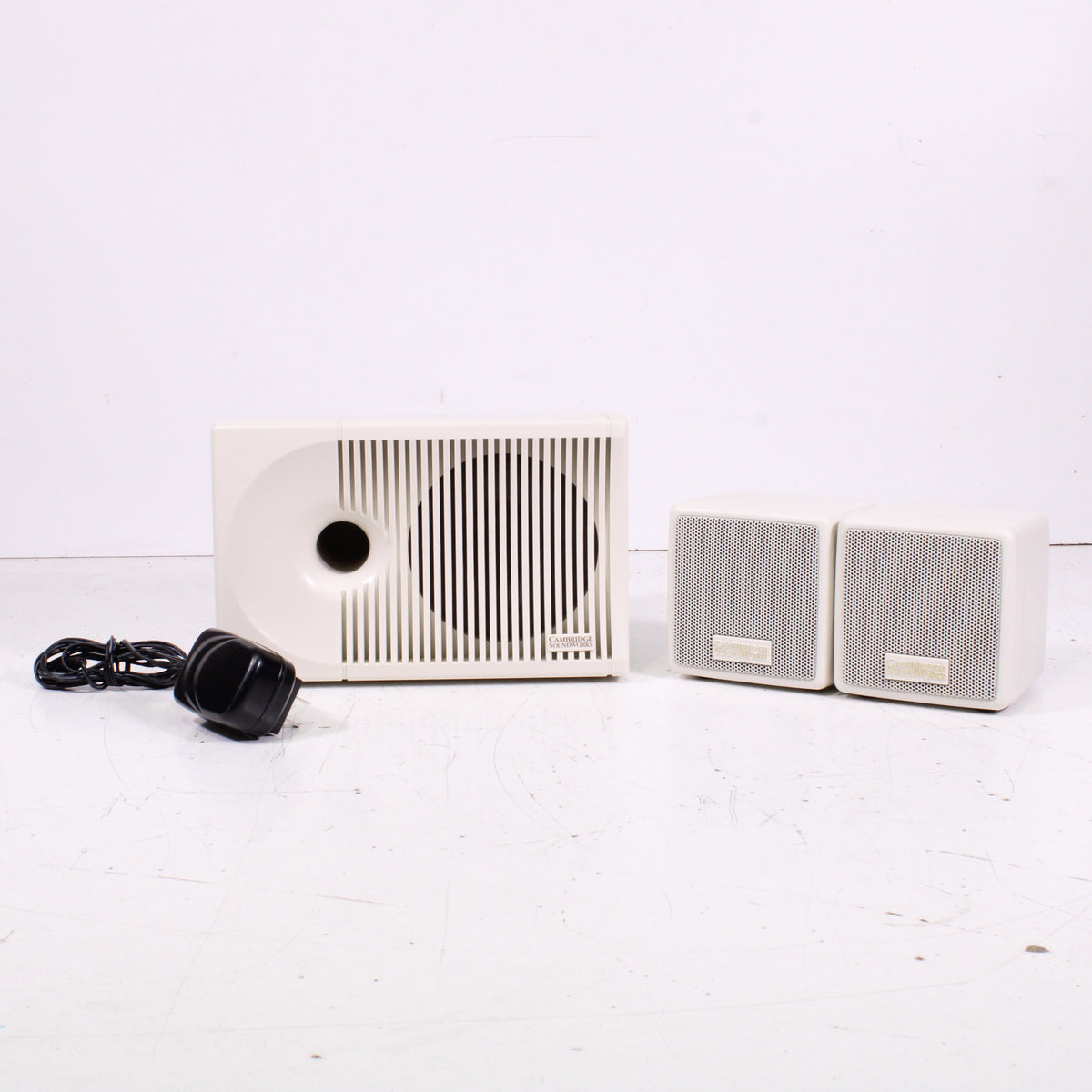 Cambridge SoundWorks PC Works 2.1 Computer Speaker System Subwoofer Sa ...