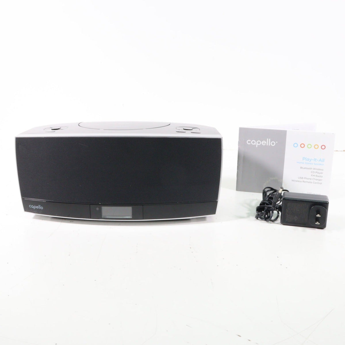 Capello Ci302 Play-It-All Bluetooth Wireless Home Stereo Speaker ...