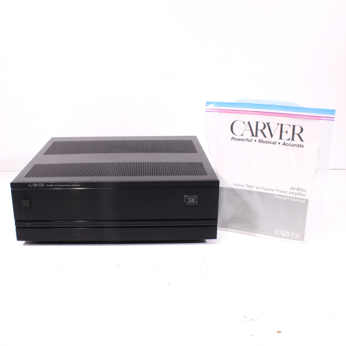 Carver AV-806X 6-Channel Power Amplifier 133W (1995) — SpenCertified