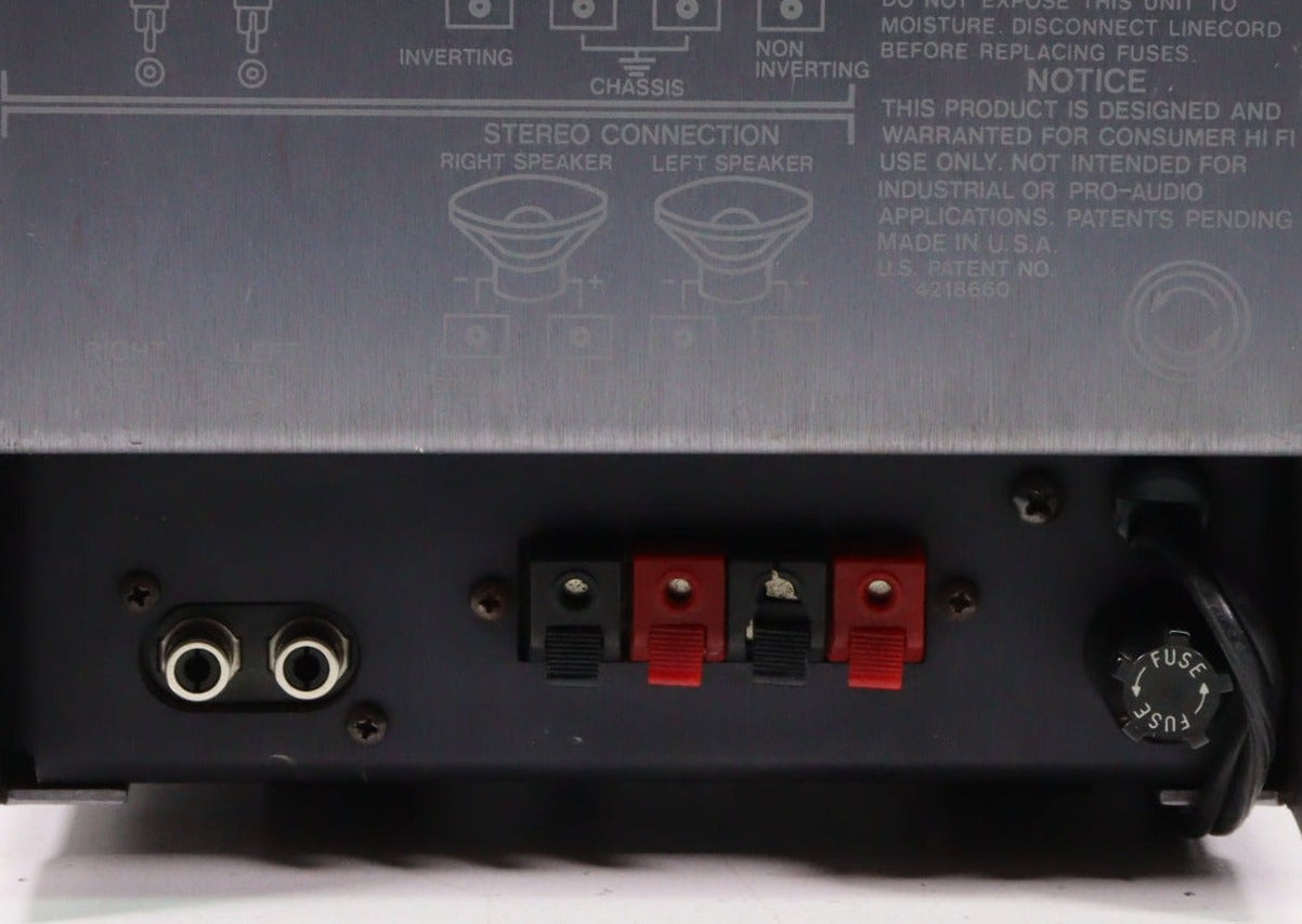 Carver M-400t Cube Magnetic Field Power Amplifier — SpenCertified