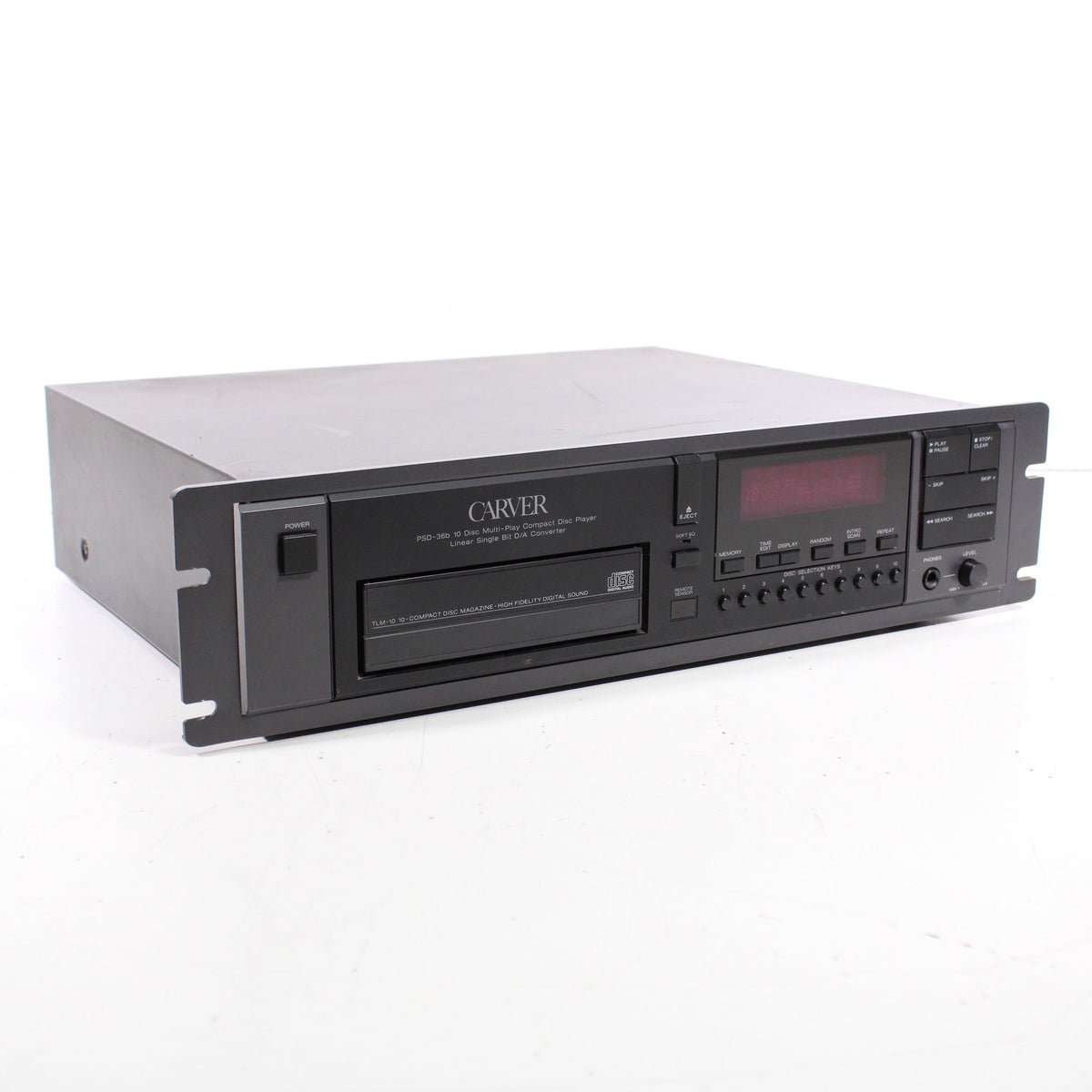Carver PSD-36b 10-Disc Multi-Play Compact Disc CD Player (1991 ...